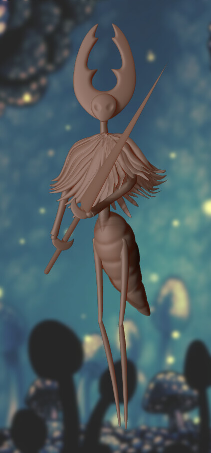 ArtStation - Hollow Knight - Mantis Lord