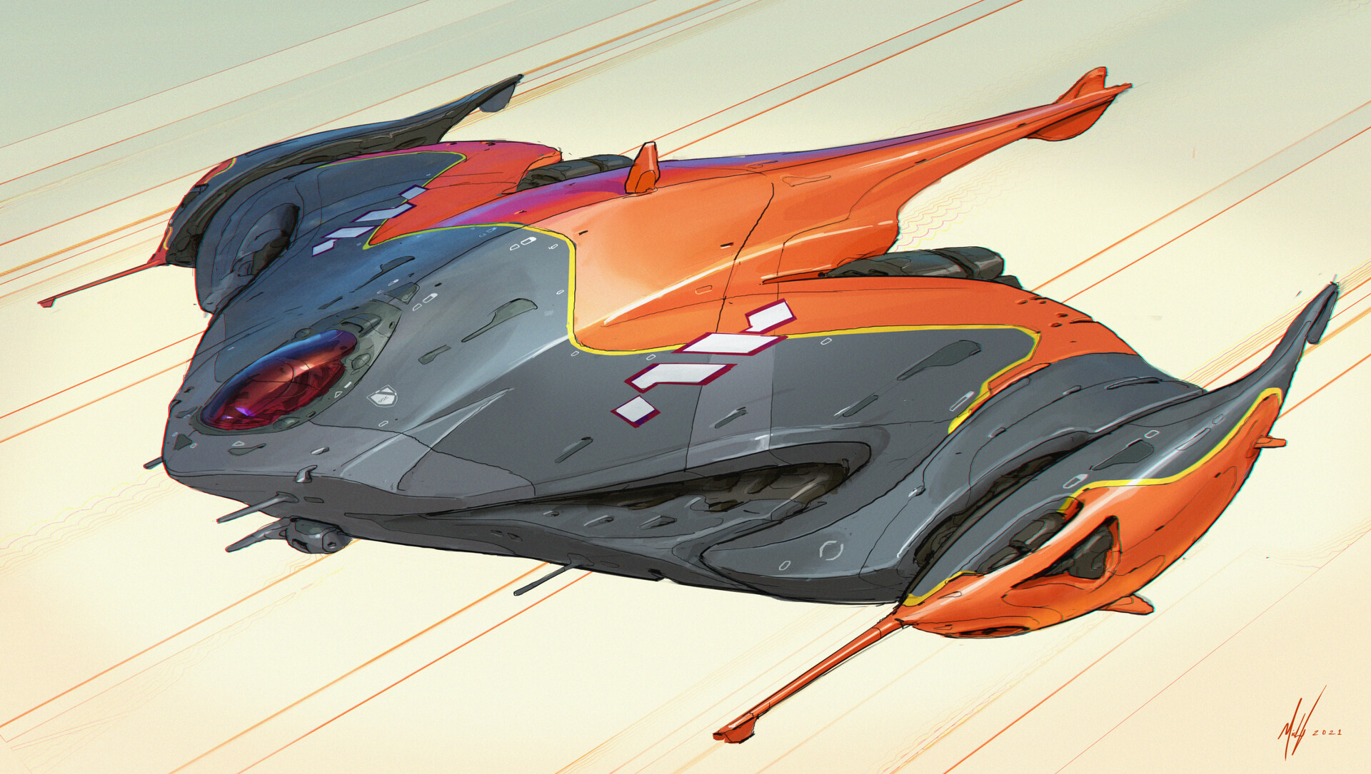 ArtStation - Stingray Sketch 10