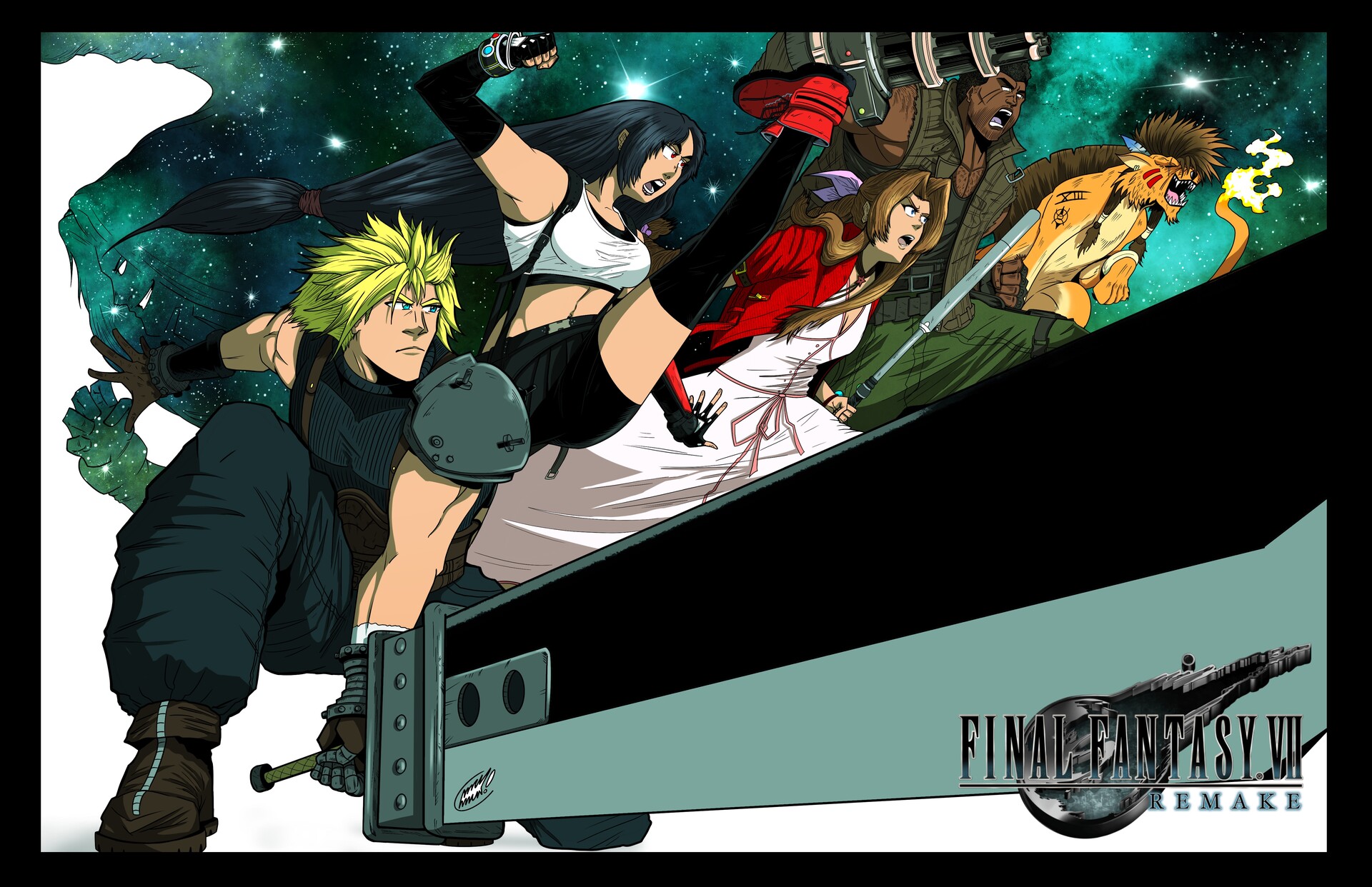 ArtStation - Final Fantasy VII Remake