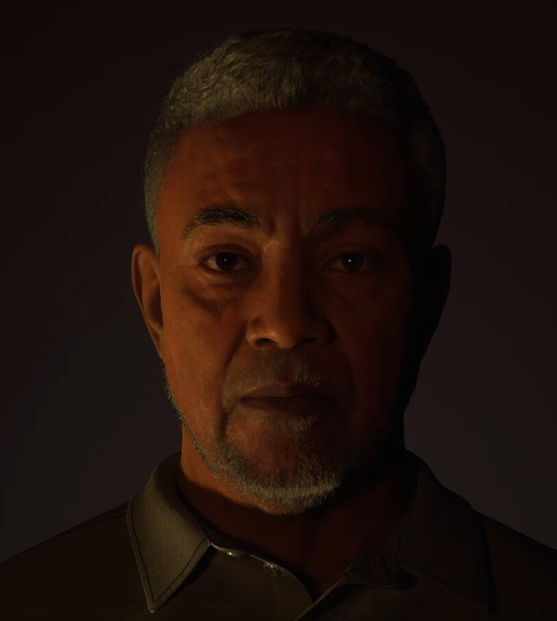 ArtStation - Giancarlo Esposito (metahumans variant)