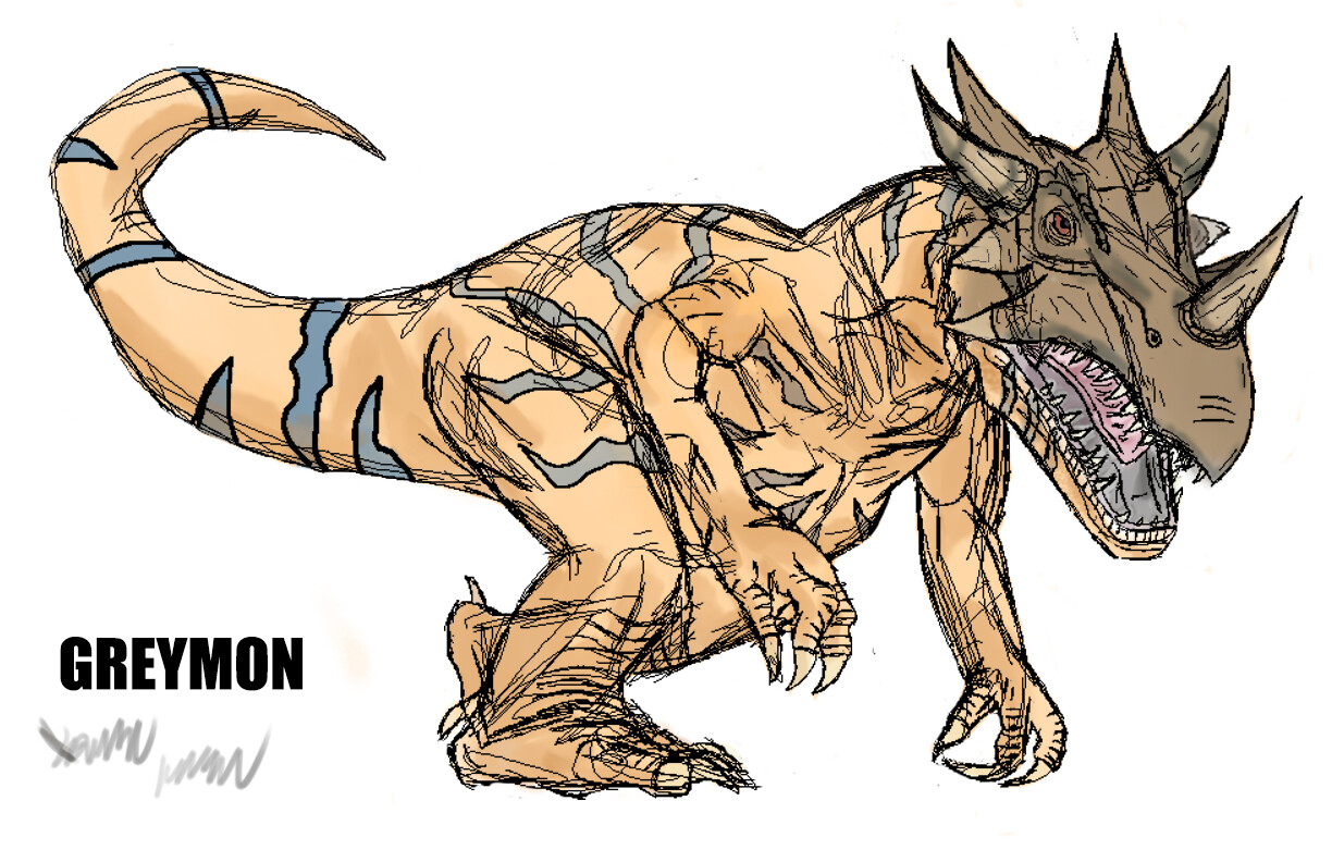 ArtStation - Greymon