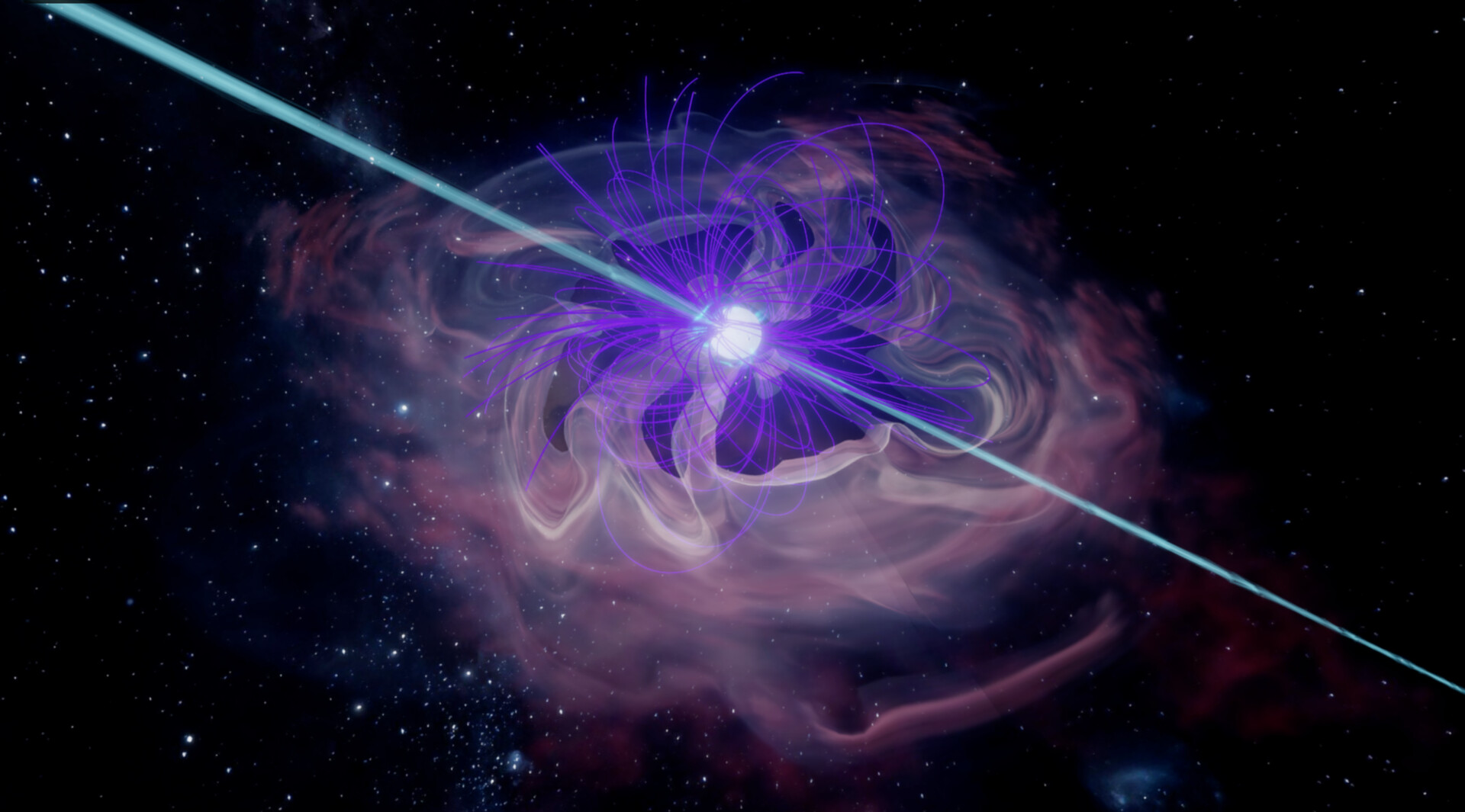 Salvatore Orlando - A highly magnetized rotating neutron star