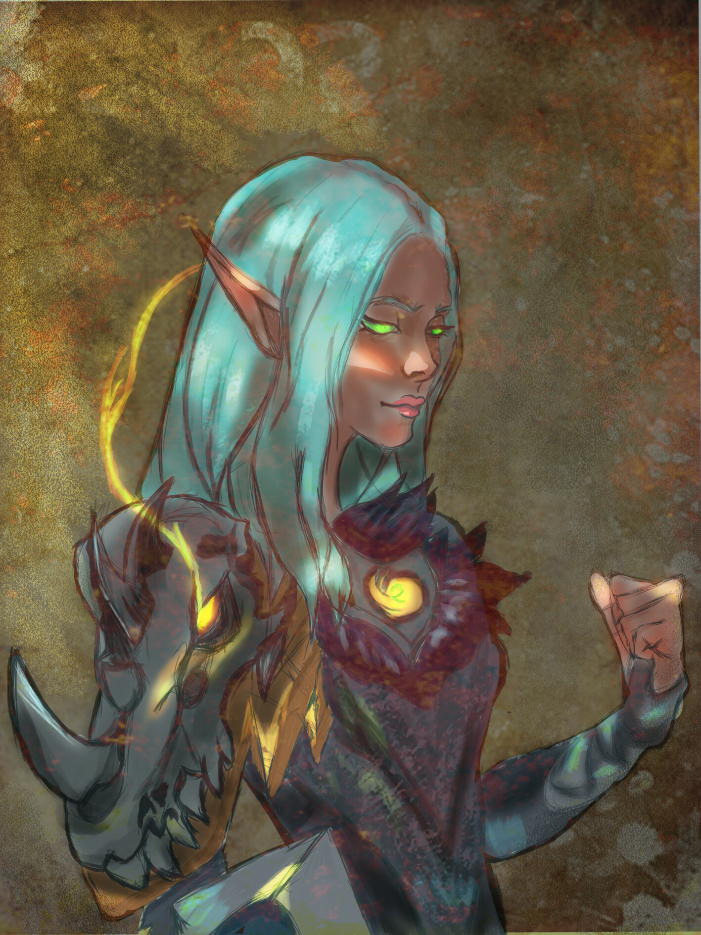 ArtStation - Elf Warrior