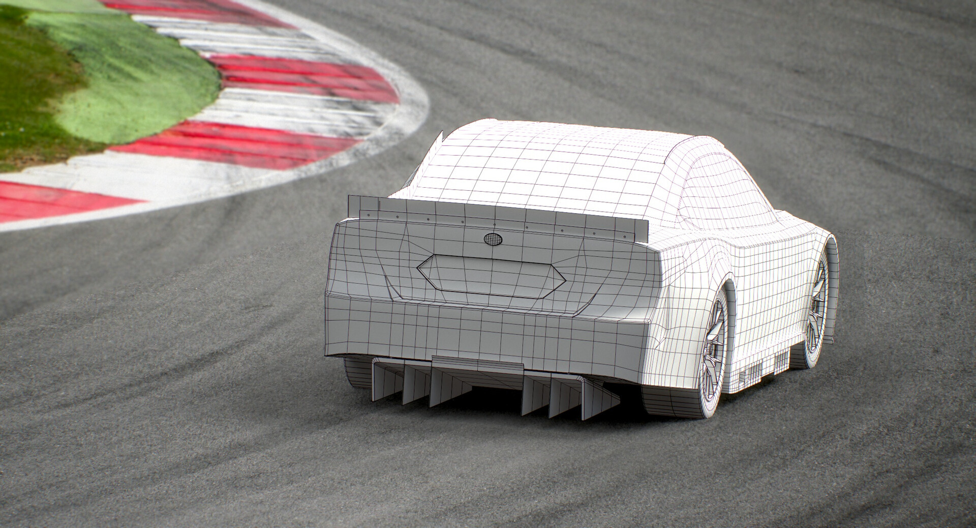 OpticalDreamSoft - NASCAR Toyota Camry NEXT GEN 2022 car 3D model