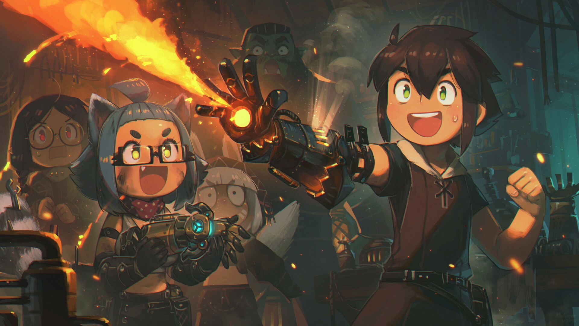 ArtStation - Flamethrower