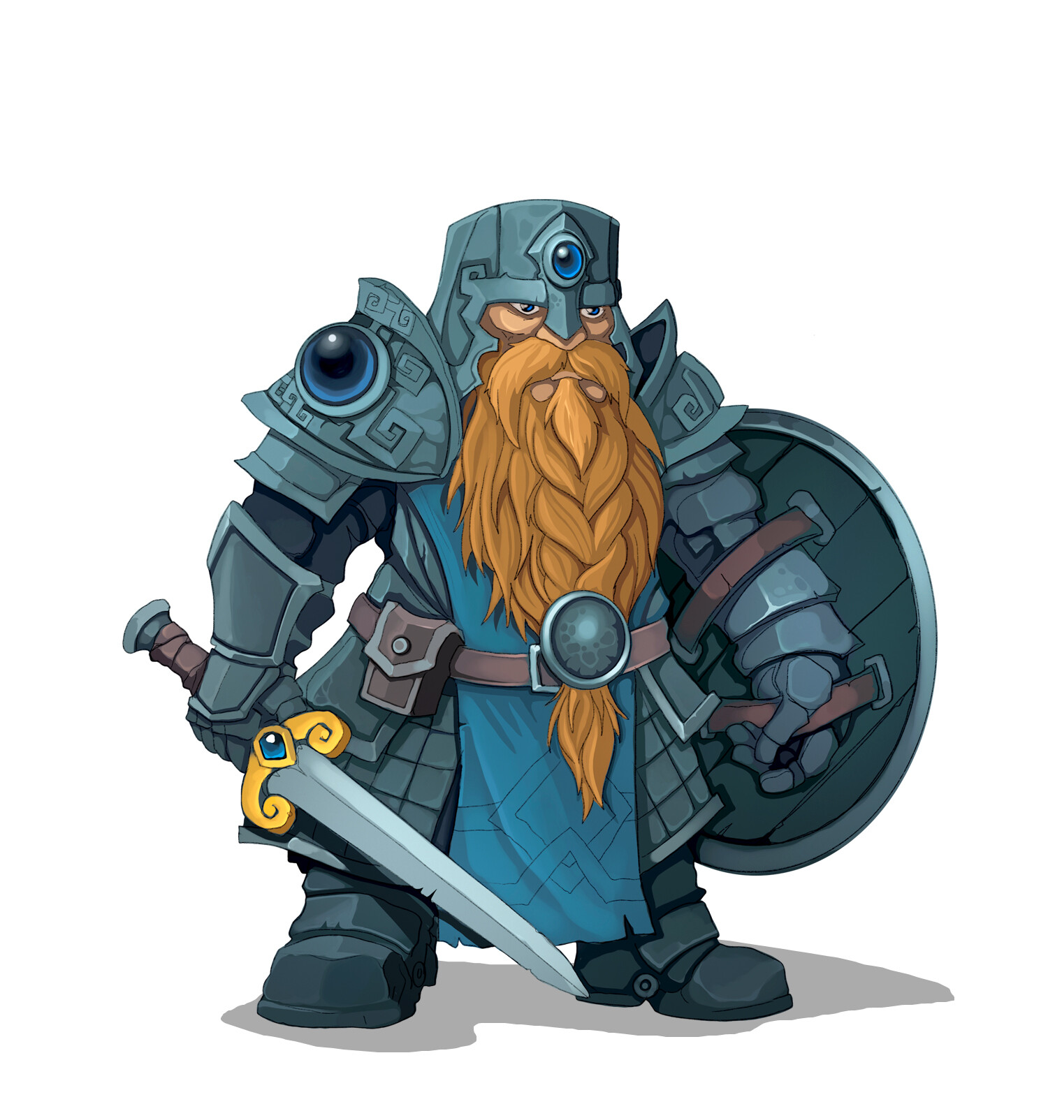 ArtStation - Dwarf Soldier