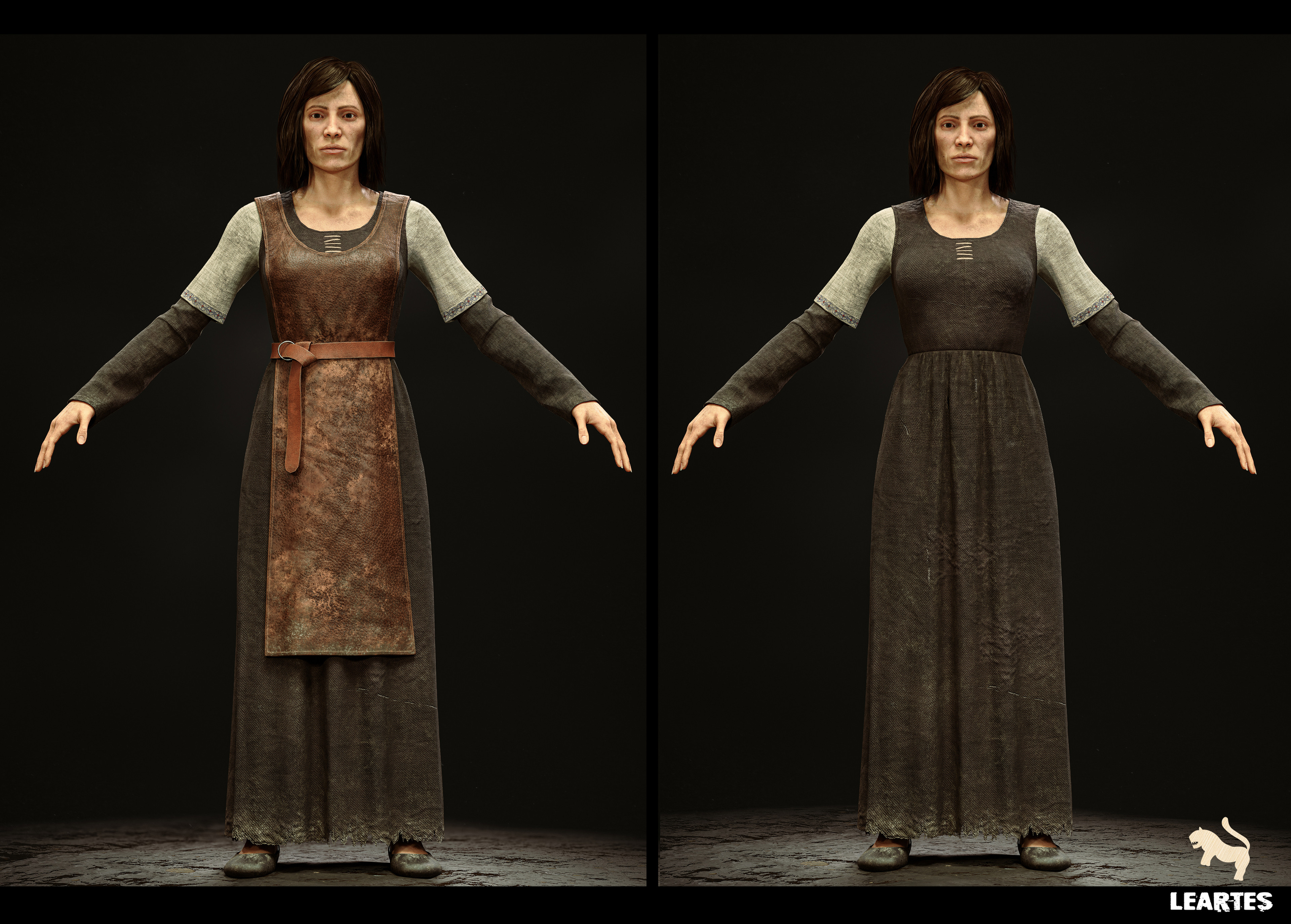 Bugra Erke - Peasant Woman NPC