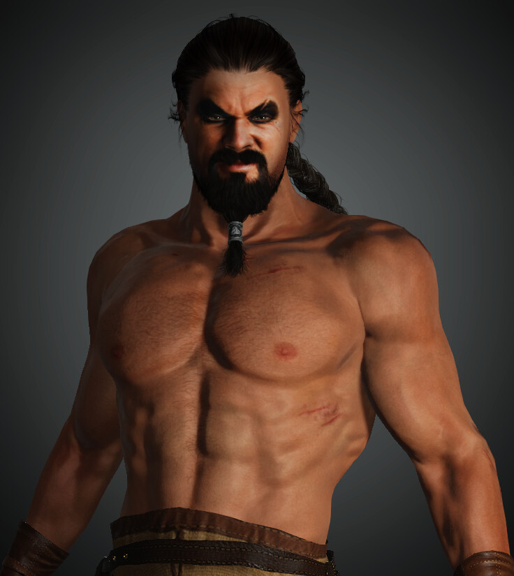 ArtStation - Khal Drogo "The Great Khal."