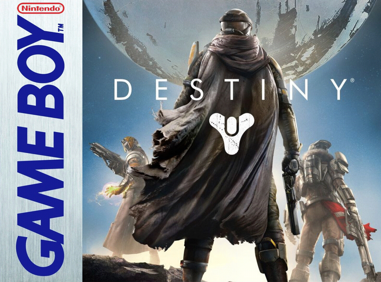 ArtStation - Destiny Demake (Powerpoint in GIF format)