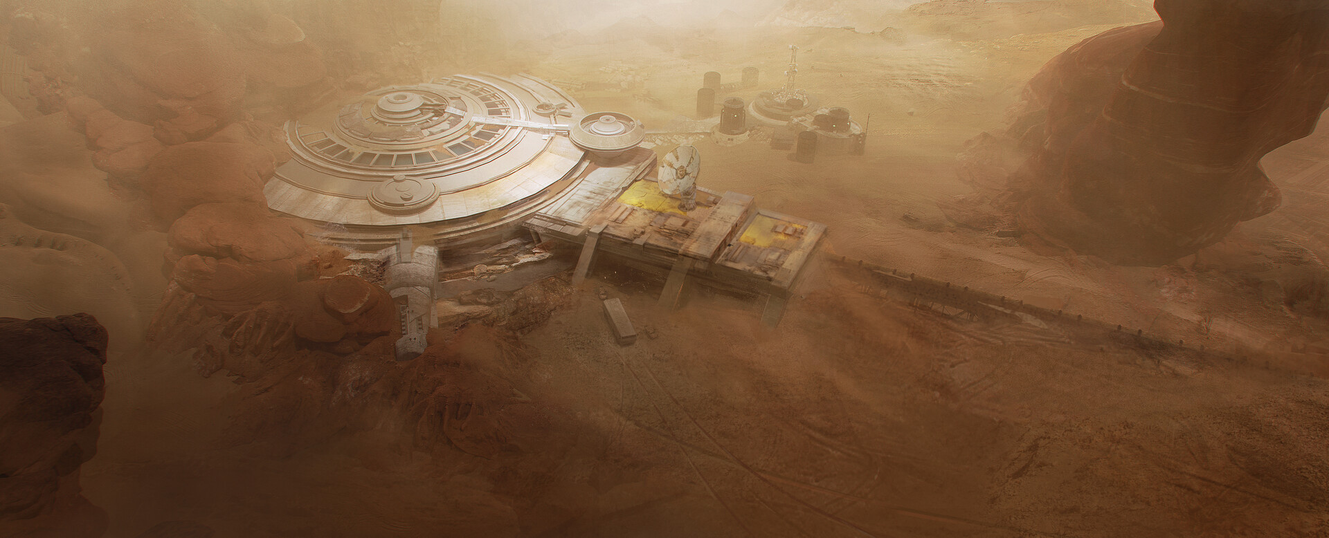 ArtStation - Desert Bunker