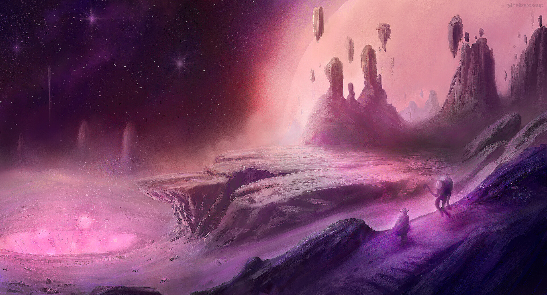 ArtStation - Alien Planet