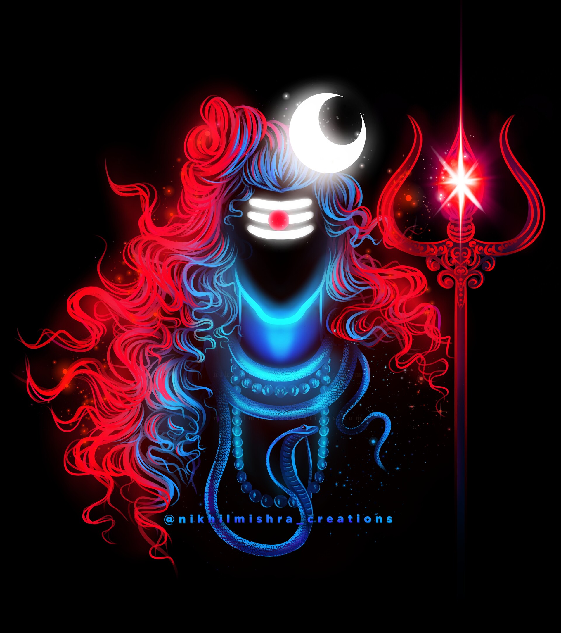 Nikhil Text Wallpaper