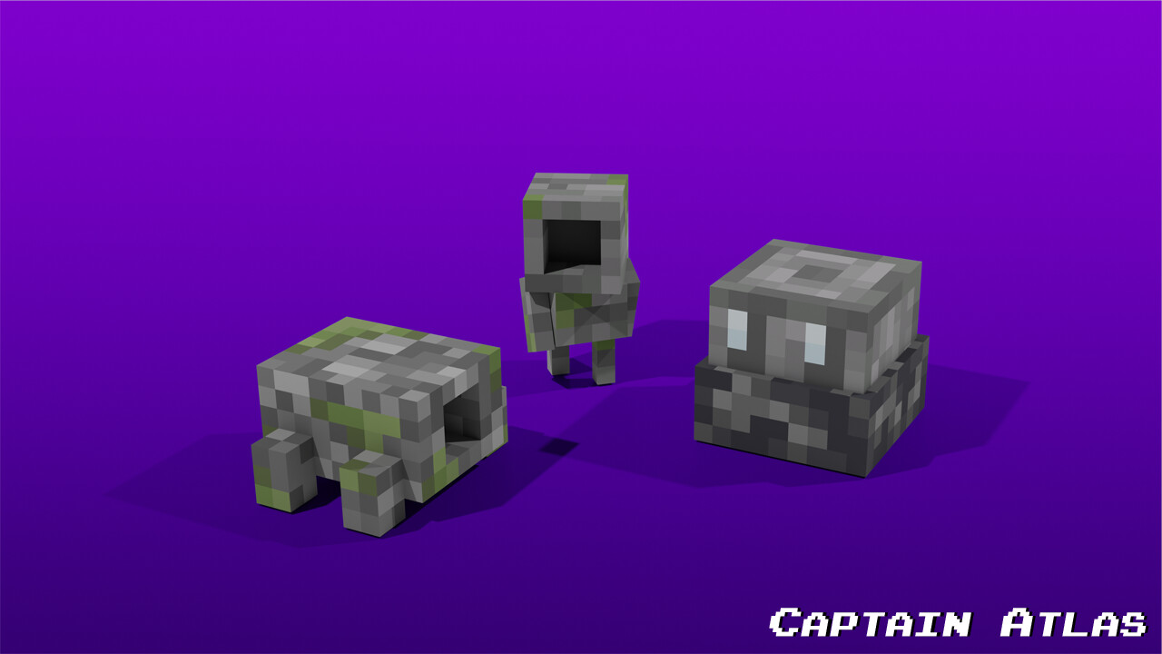 ArtStation - Stone Elementals