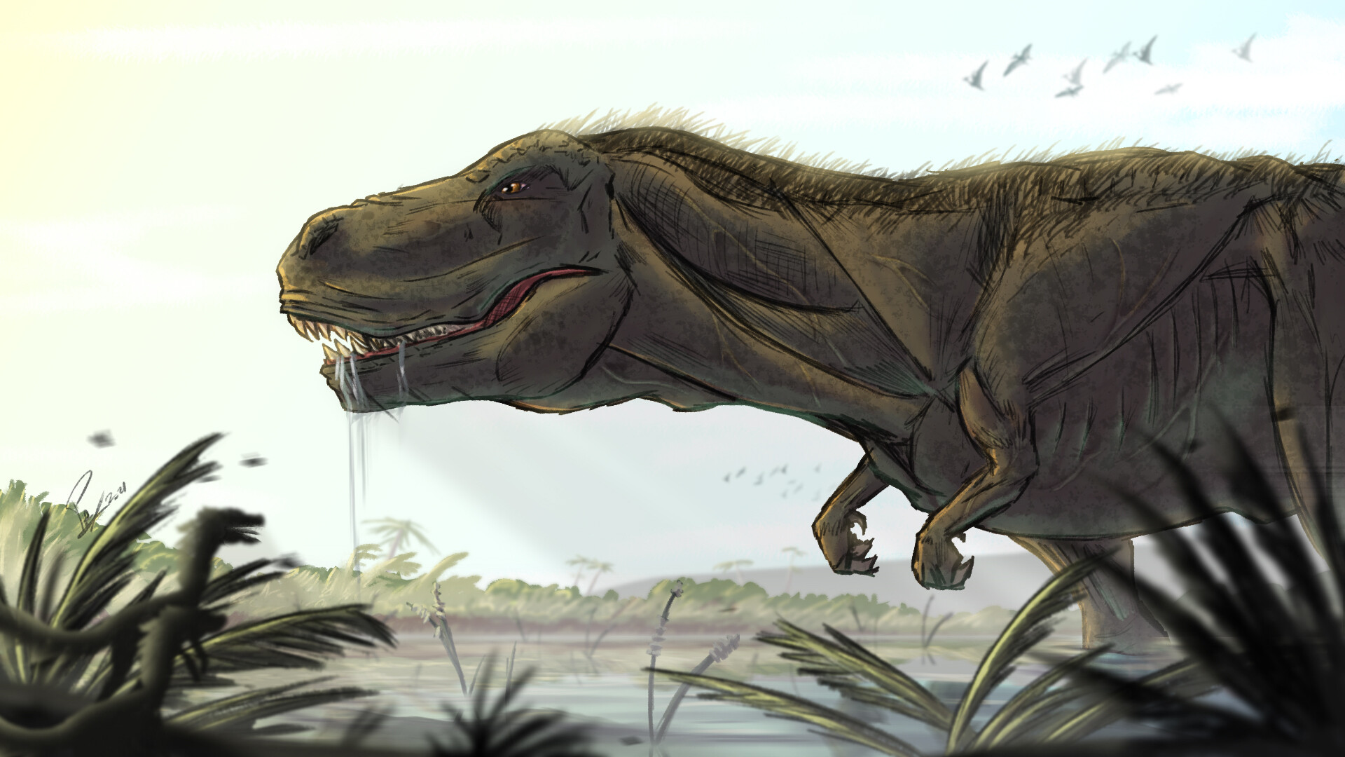 ArtStation - T-rex exploration