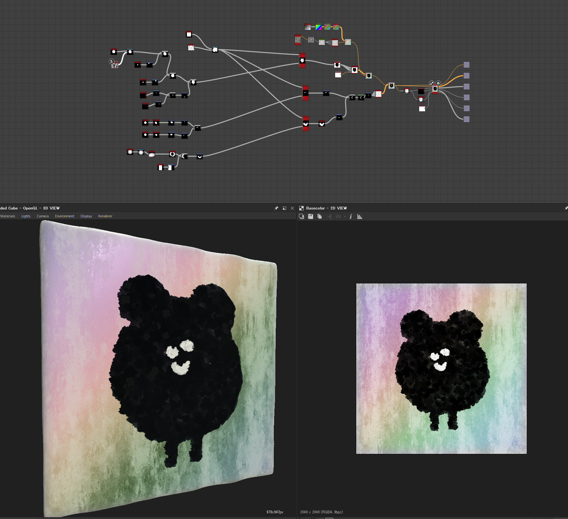 ArtStation - Moja character texture