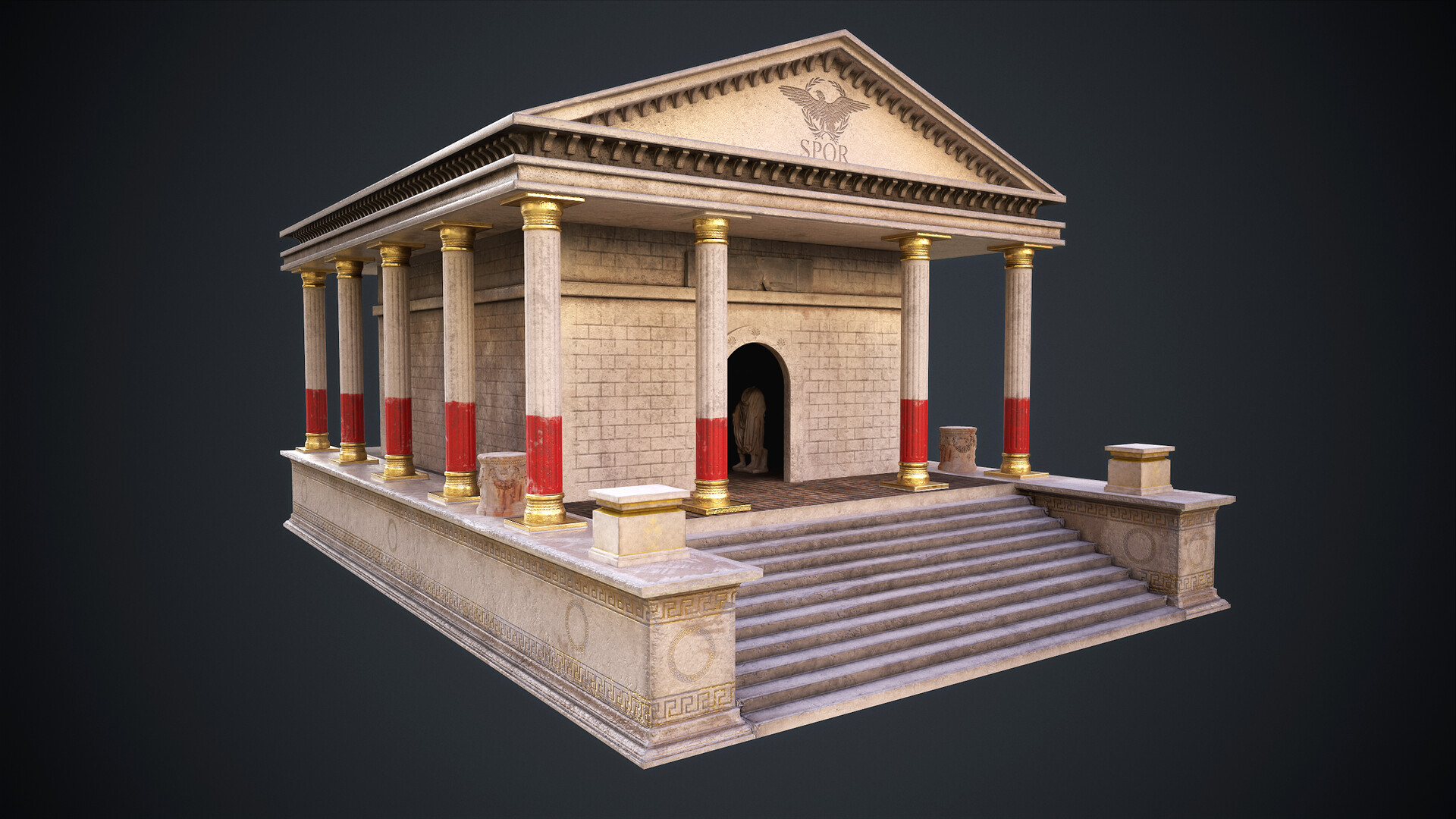 ArtStation - Ancient Roman Build