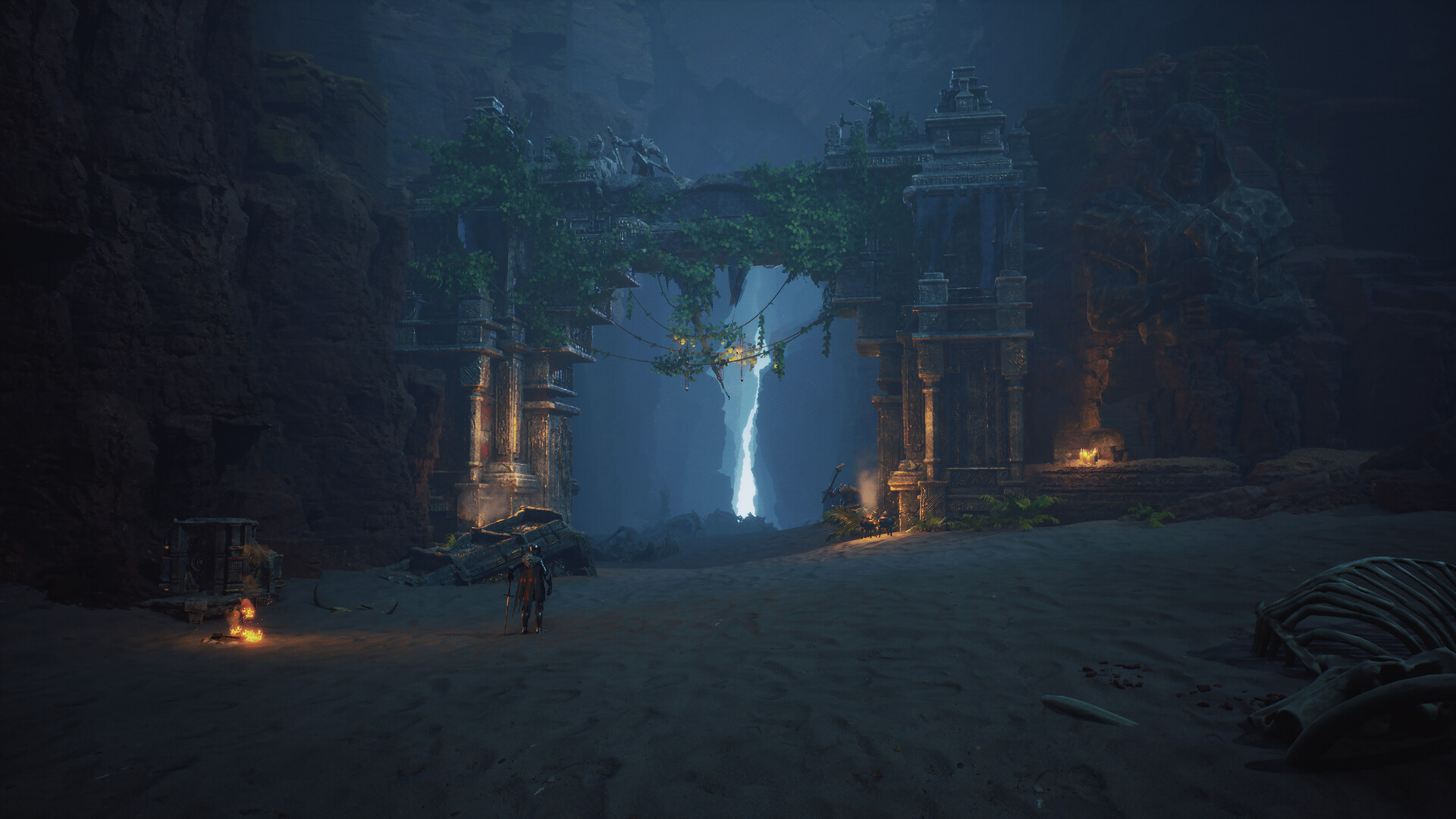 ArtStation - The Ancient Path [Lighting Study]