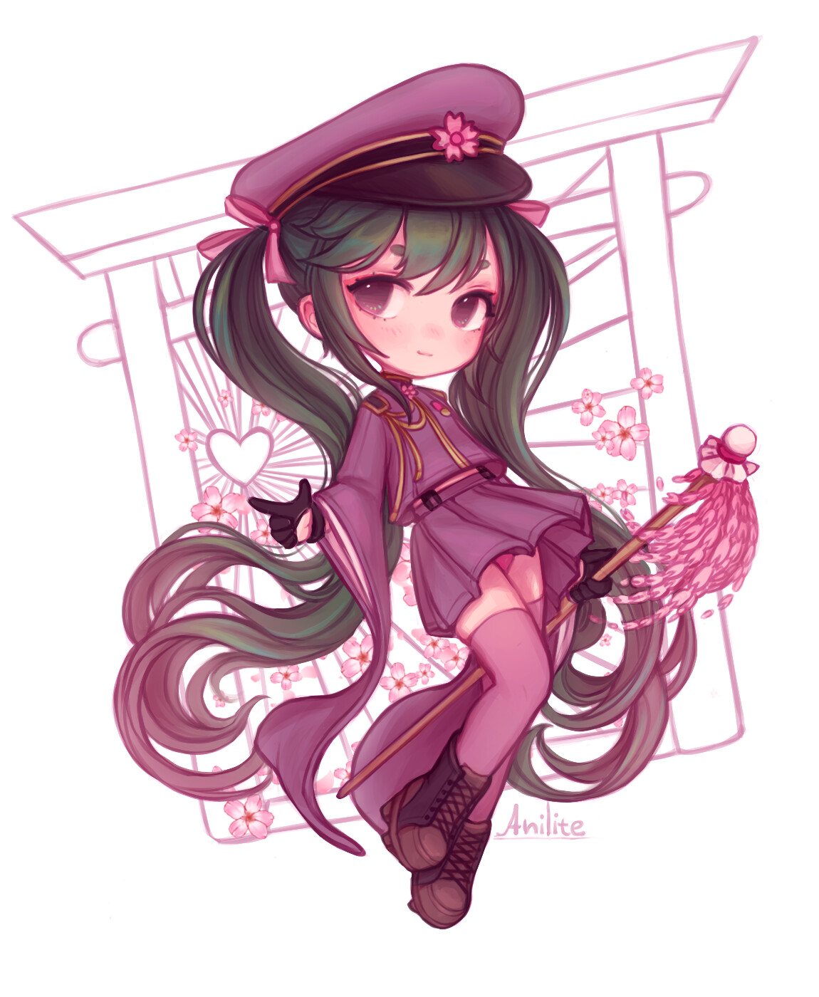 ArtStation - Senbonzakura (fanart)