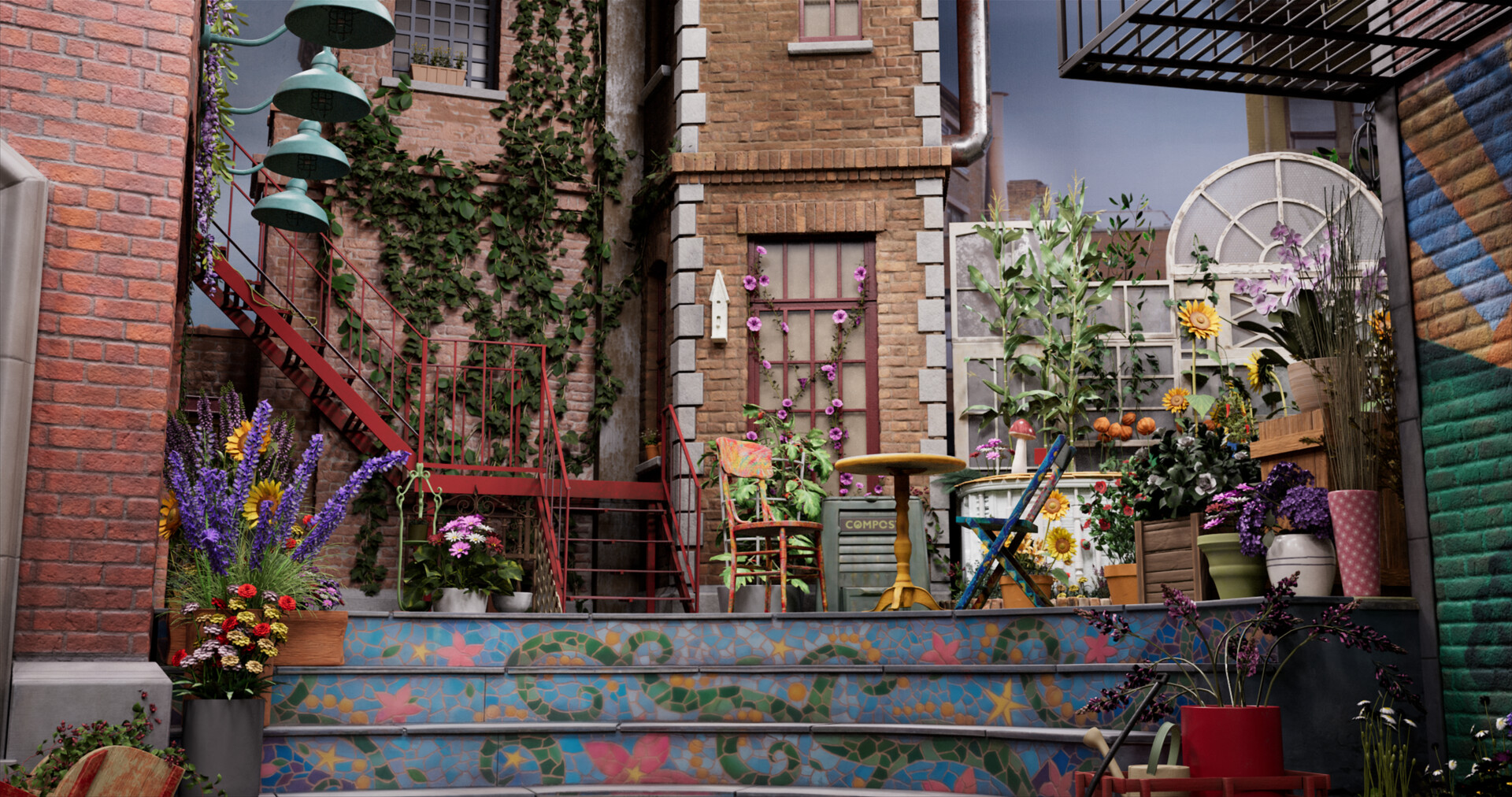 Sesame Street Set Tour