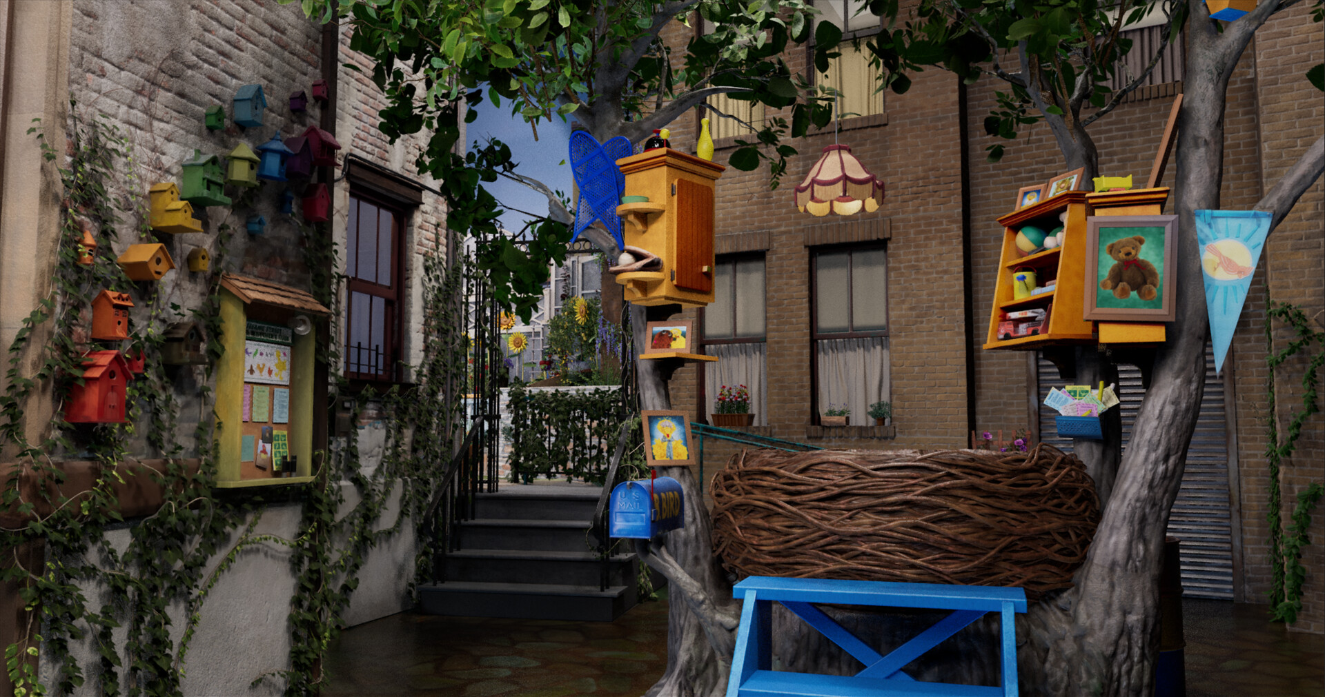 Sesame Street Set Tour
