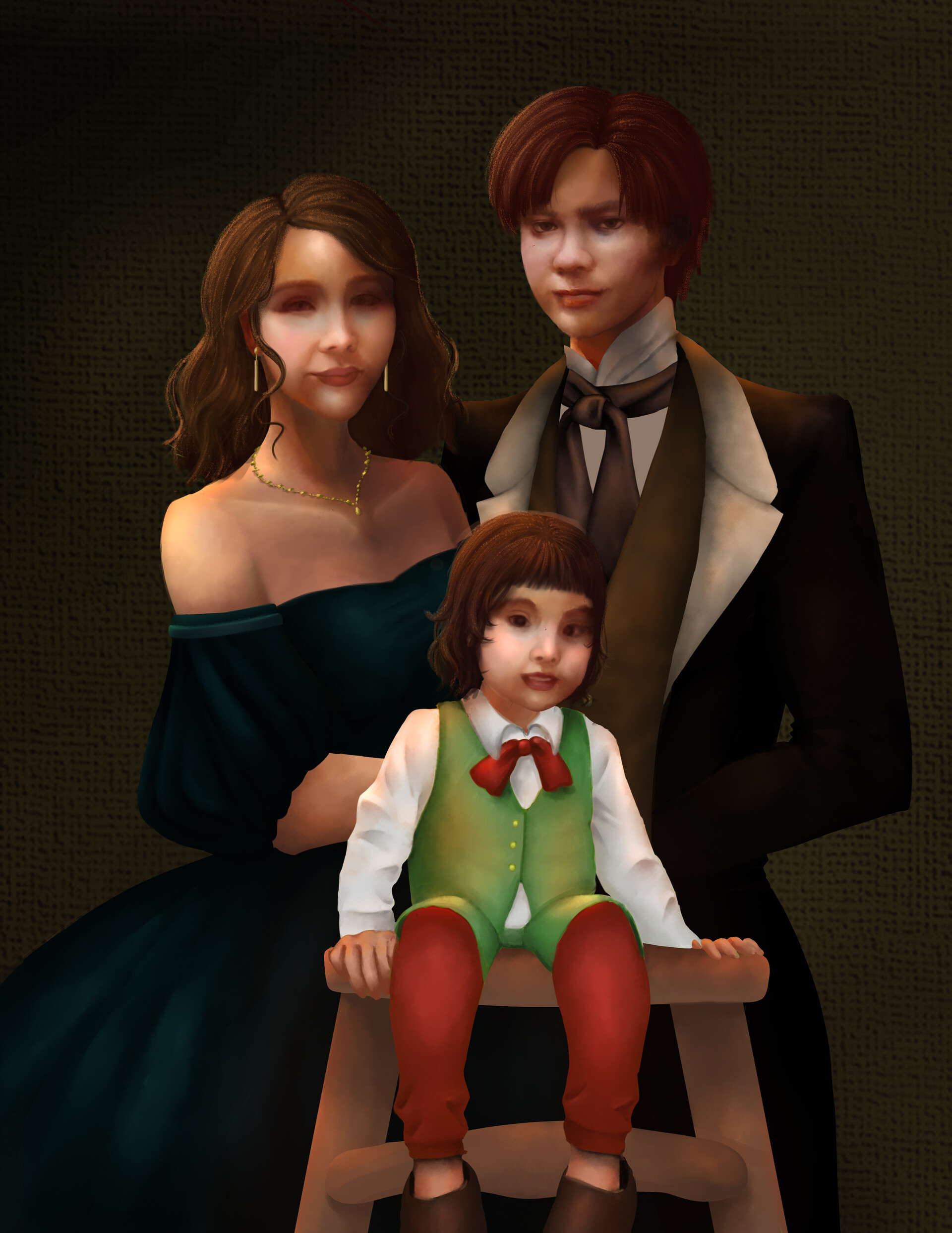 ArtStation - Our Family Portrait