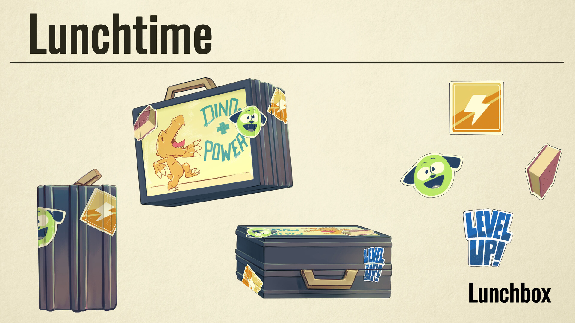 ArtStation - Lunch Box Prop Designs