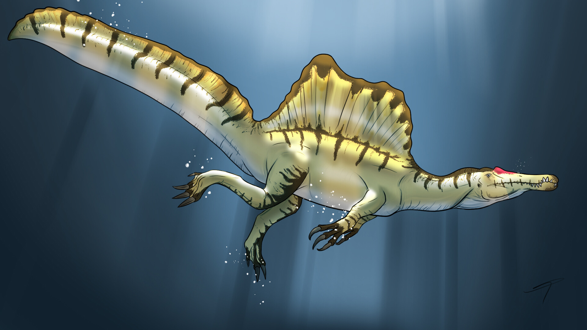 ArtStation - Spinosaurus Aegyptiacus