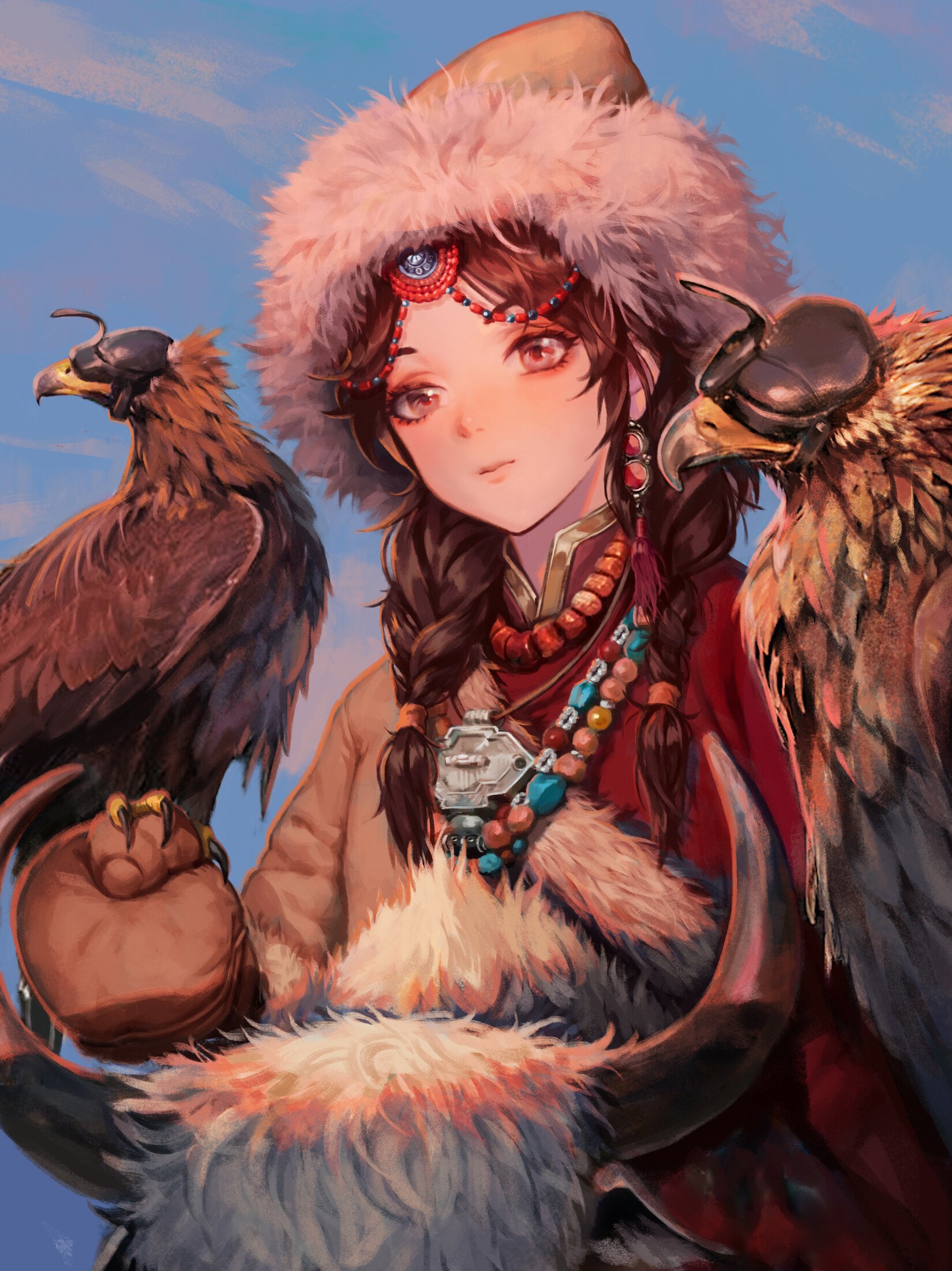 ArtStation - The Eagle Princess