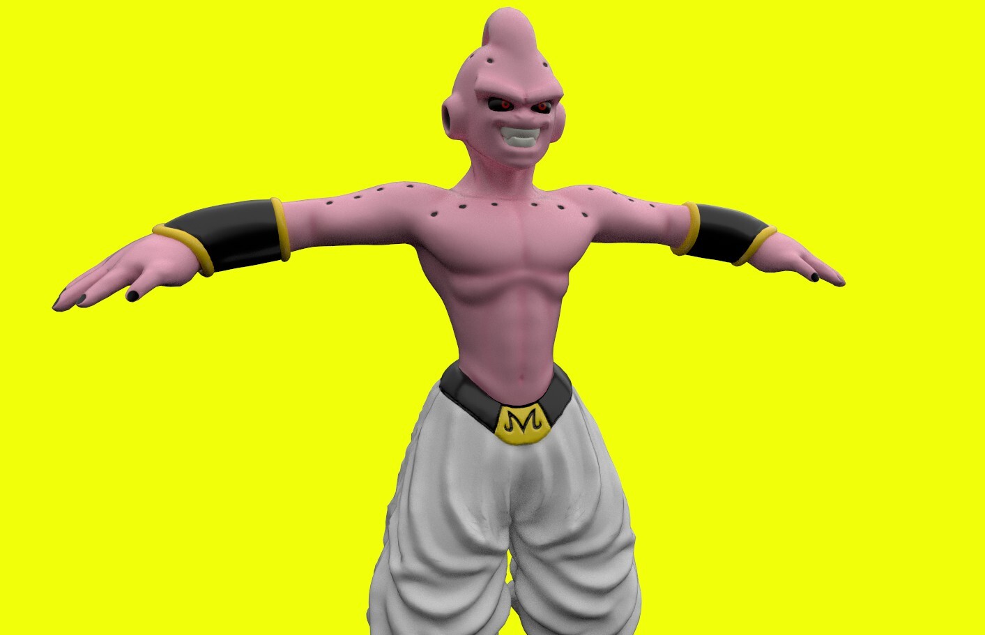 ArtStation - Majin Buu 3D Modeling