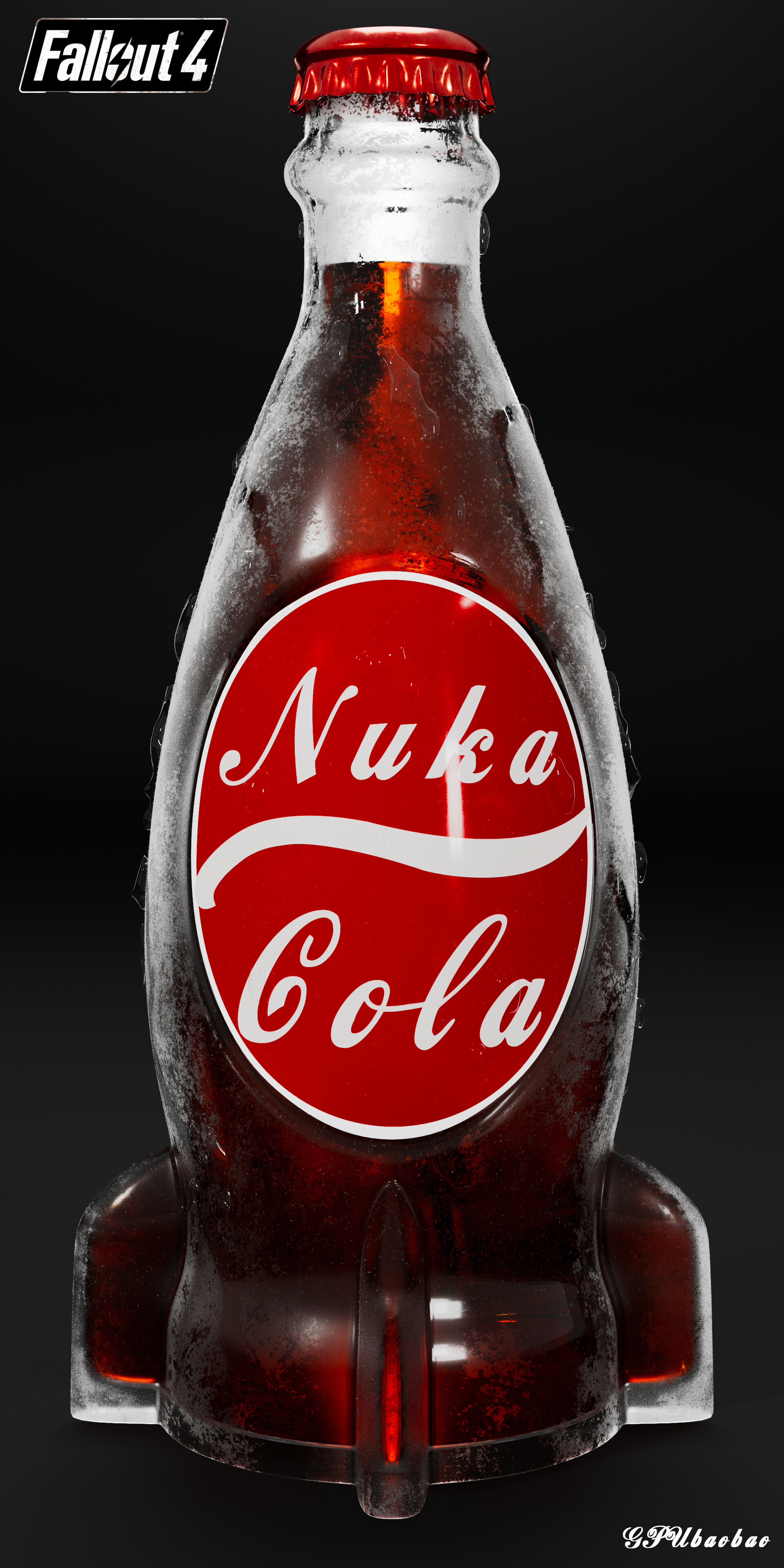 ArtStation - Fallout Cold Nuka Cola
