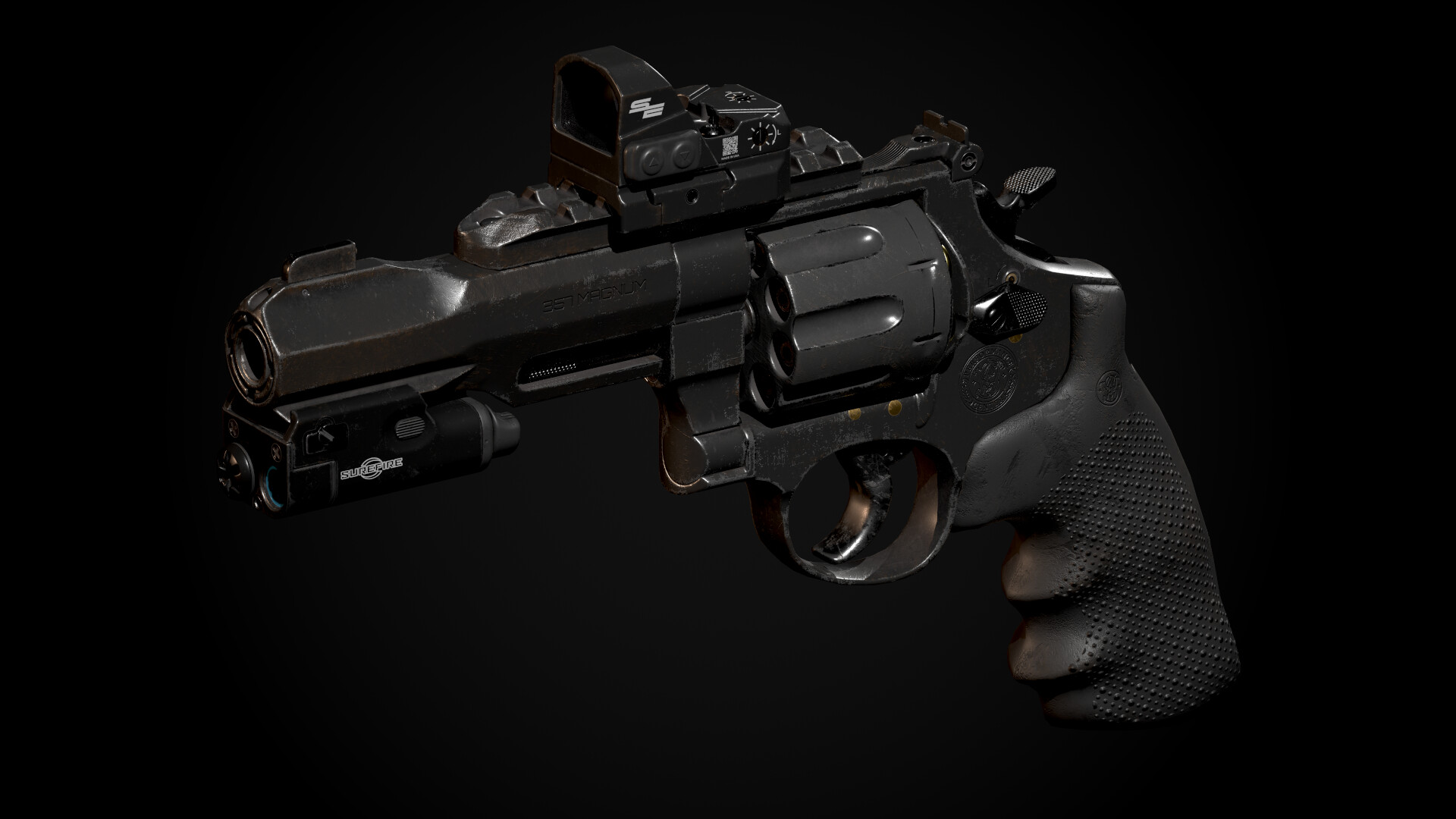 ArtStation - Revolver - 357 Magnum