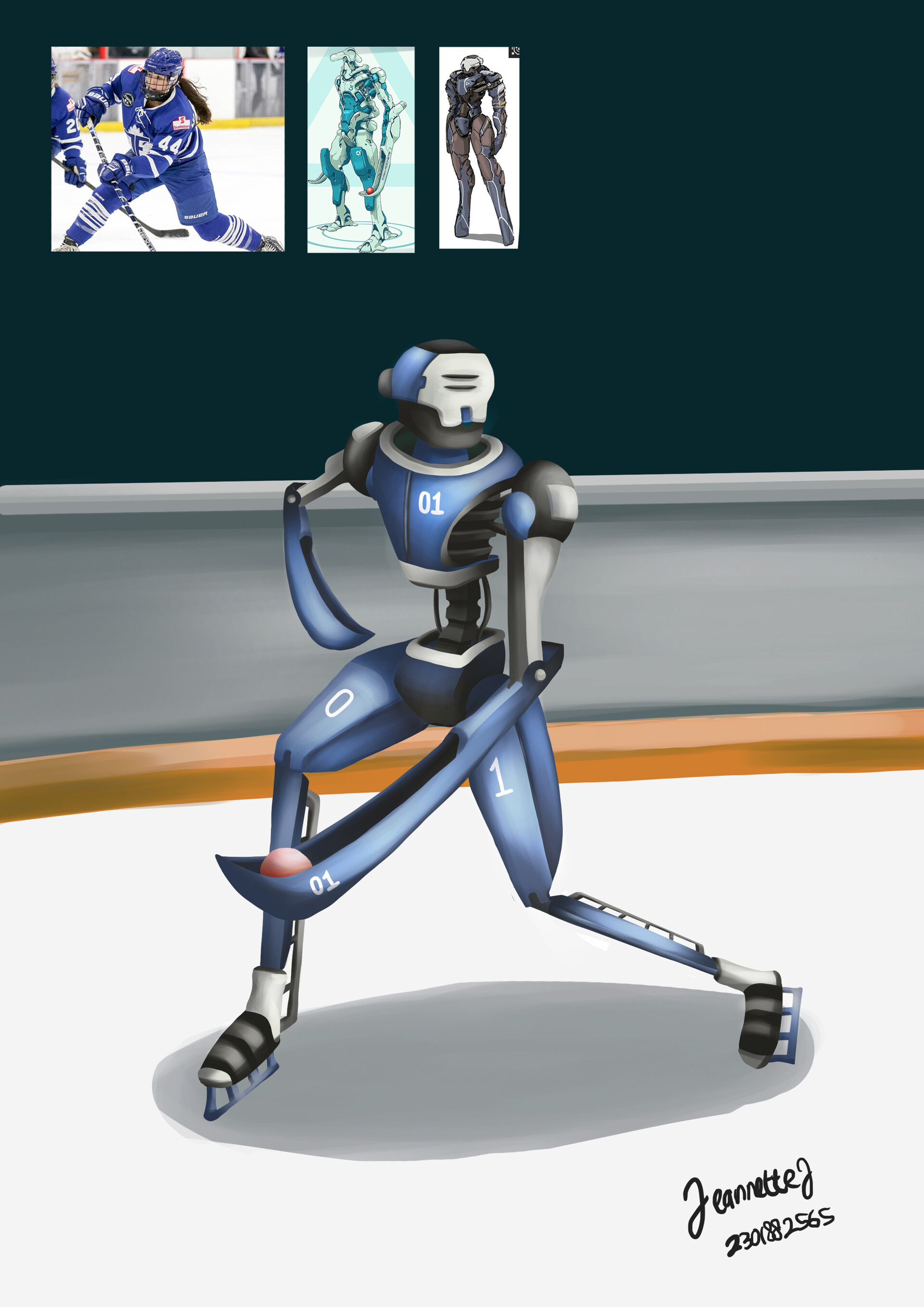 ArtStation - Hocky Robot