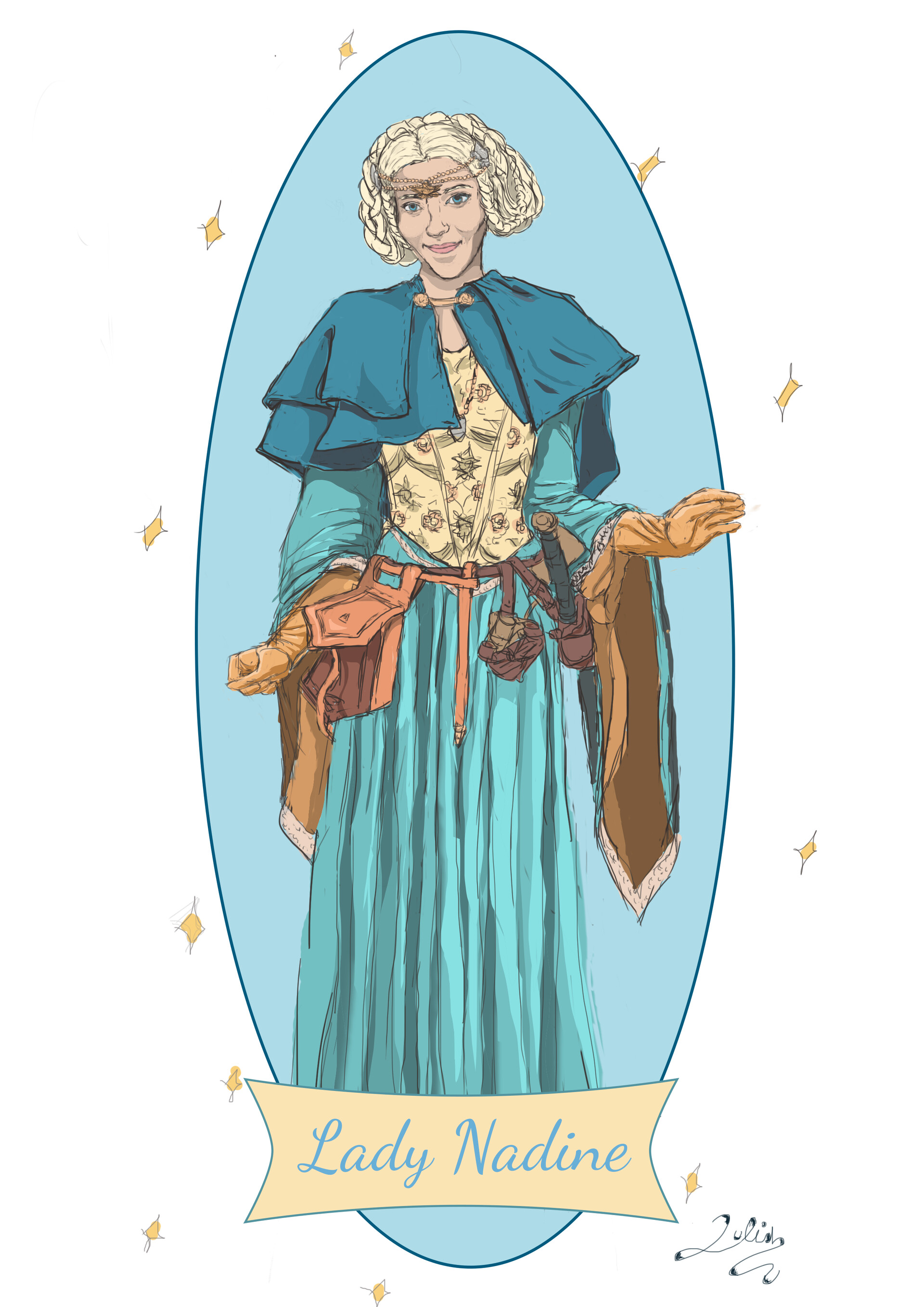 ArtStation - Lady Nadine - Witcher Lady