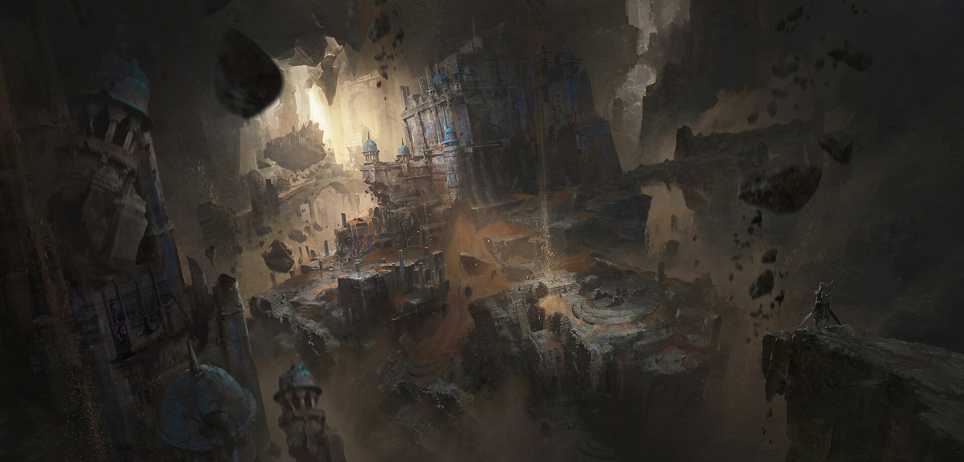 ArtStation - The fallen City