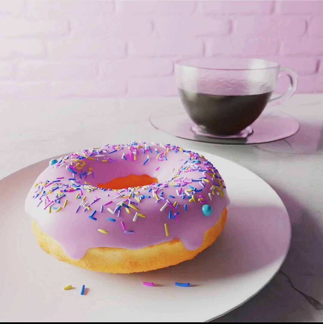 ArtStation - 3D Donut