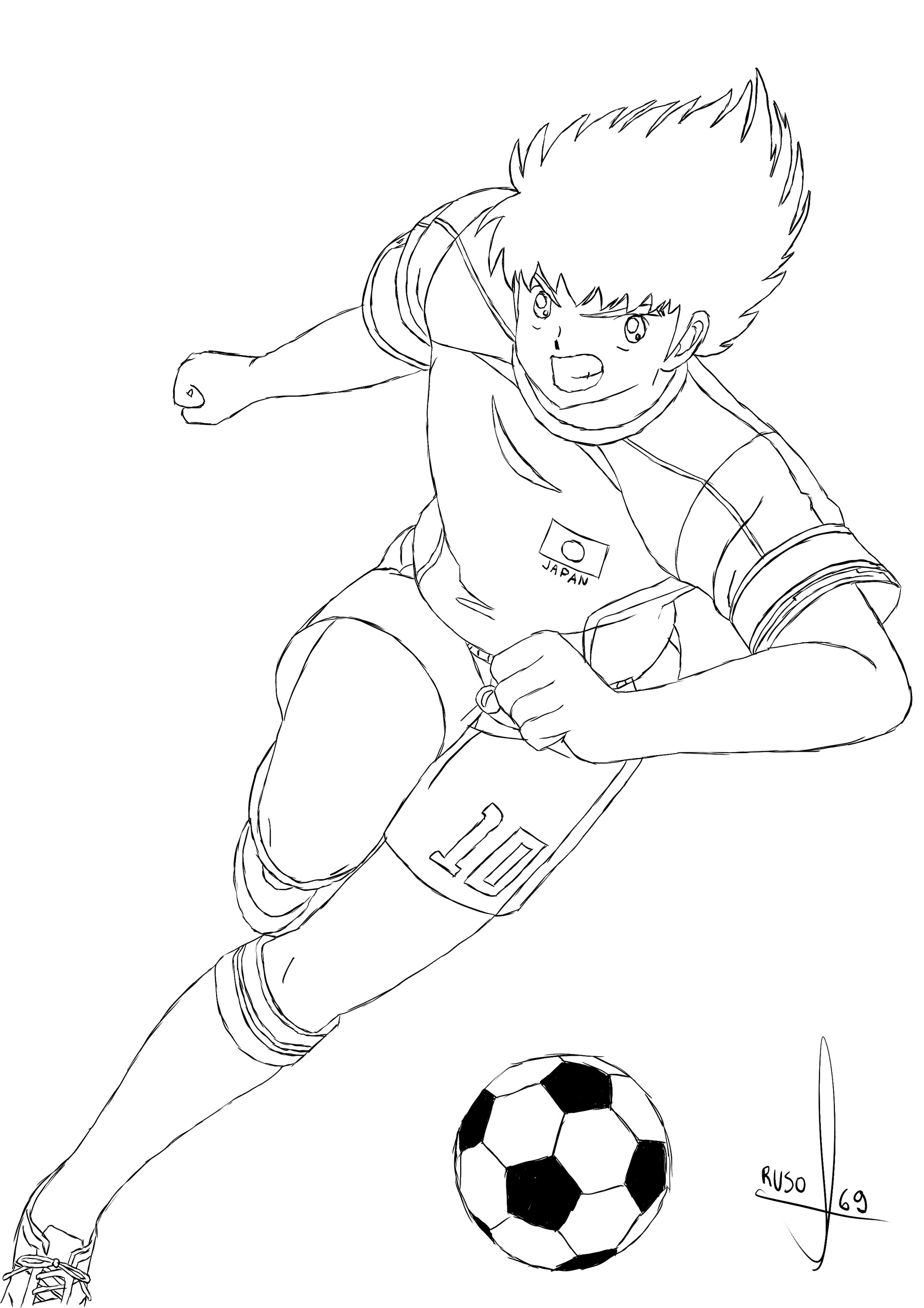 ArtStation - Capitan Tsubasa