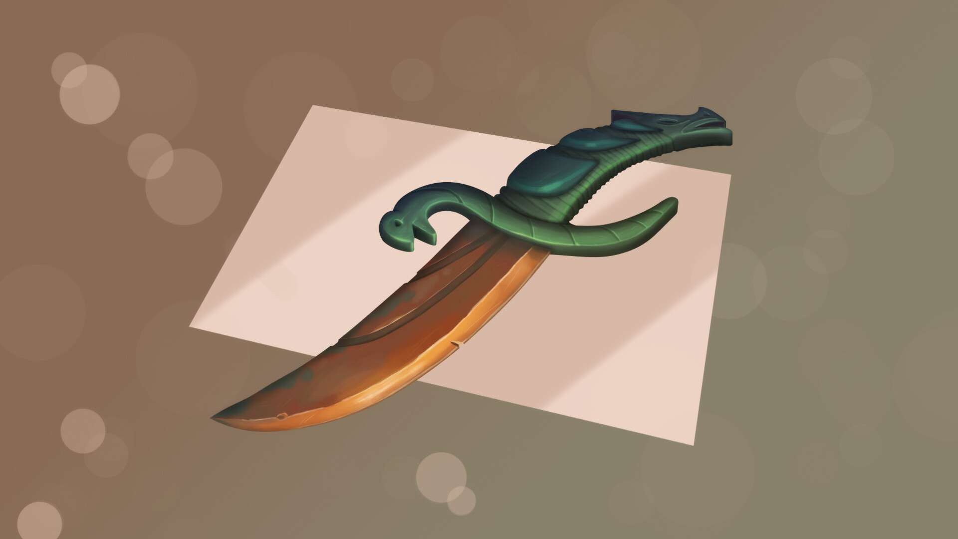 ArtStation - Dragon dagger