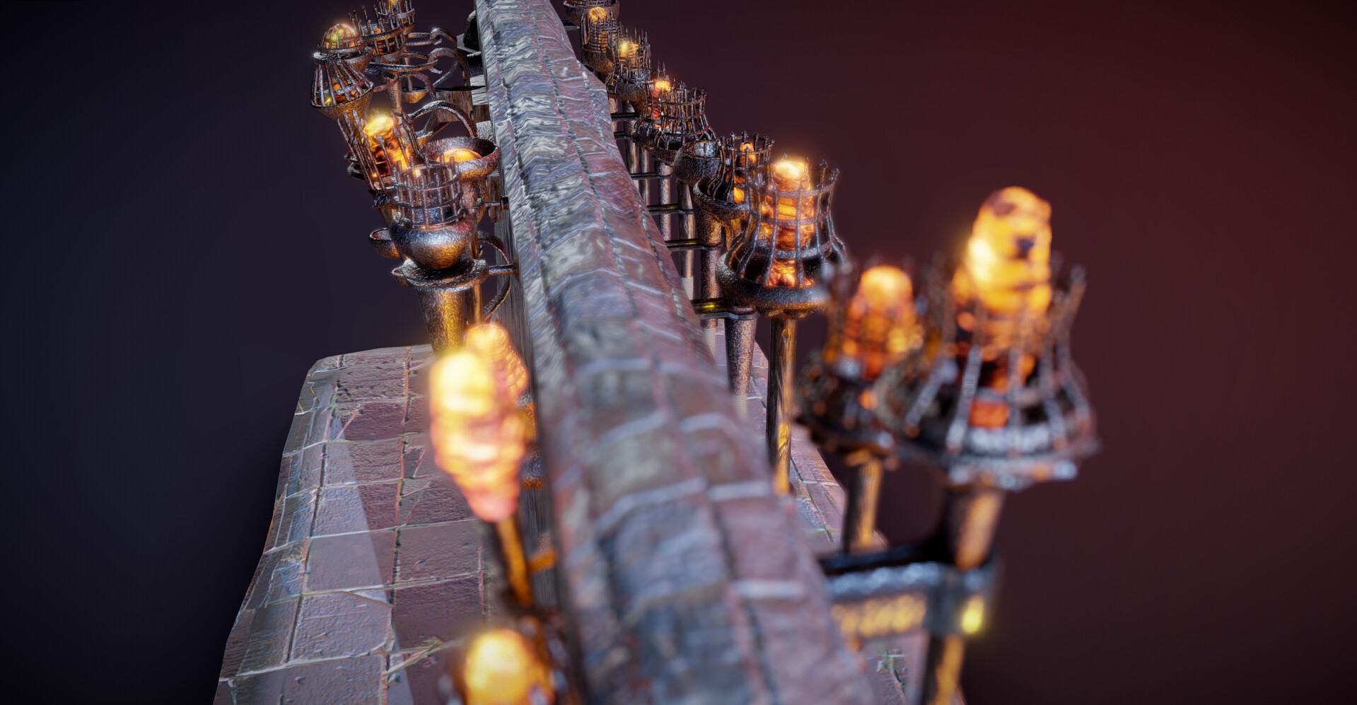 Dmytro Nortenko - 25-pack smoldering wall torches