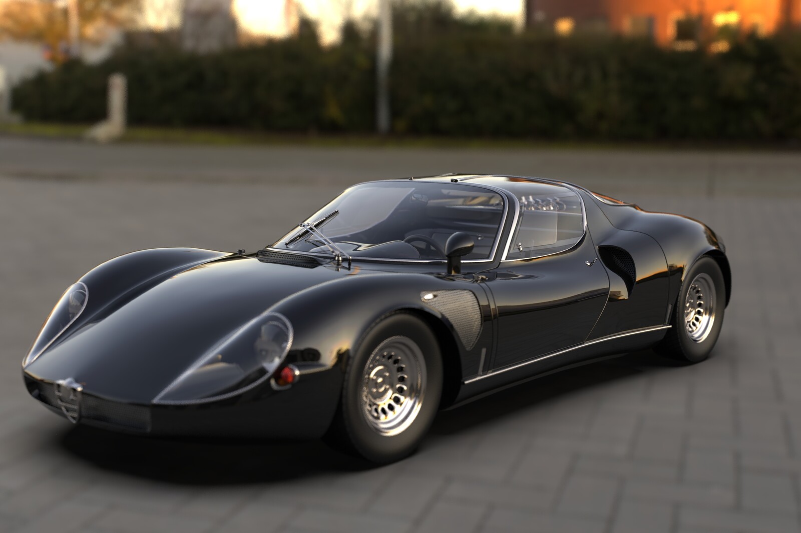 Hector Donoso - Alfa Romeo Sport Muscle Car