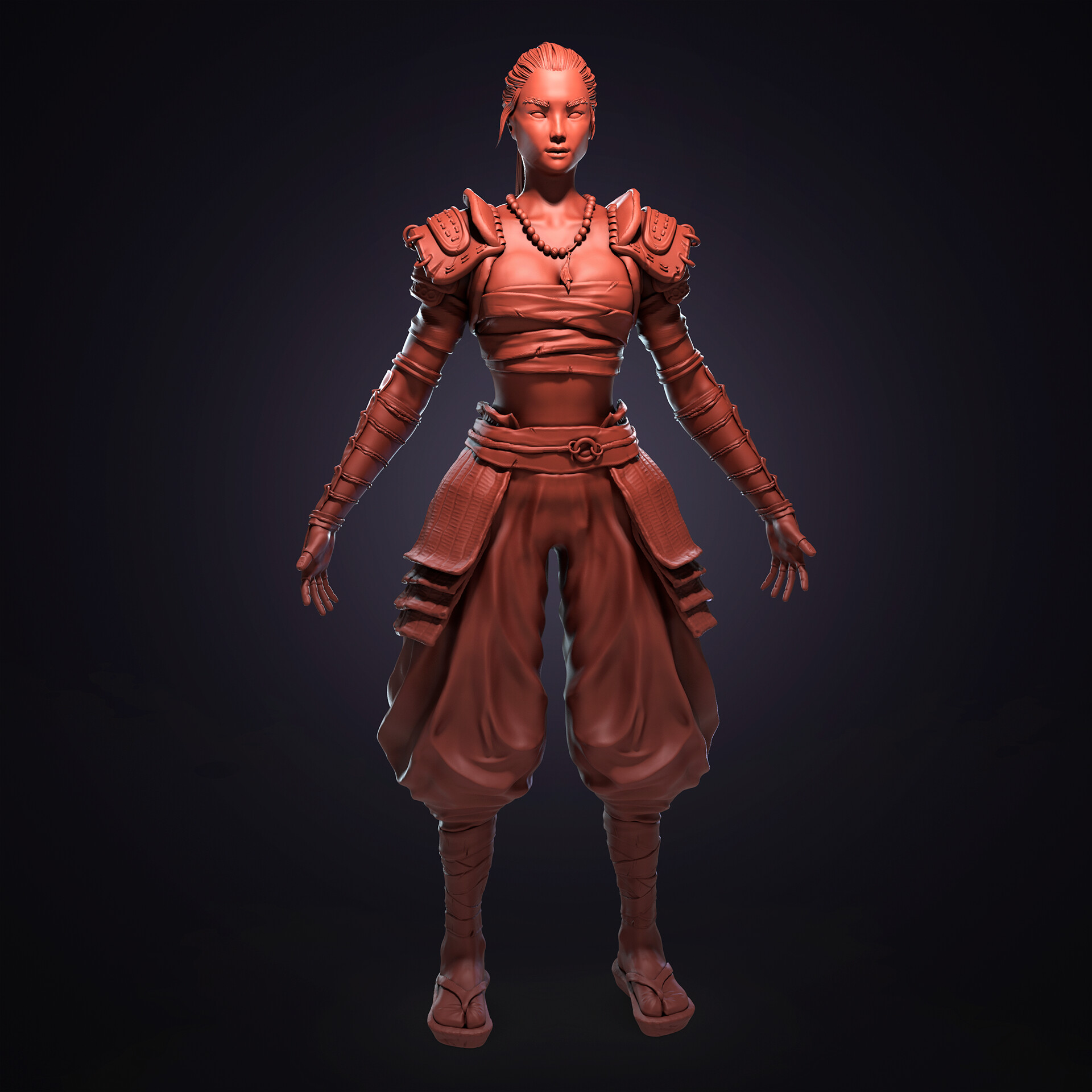 ArtStation - Samurai girl
