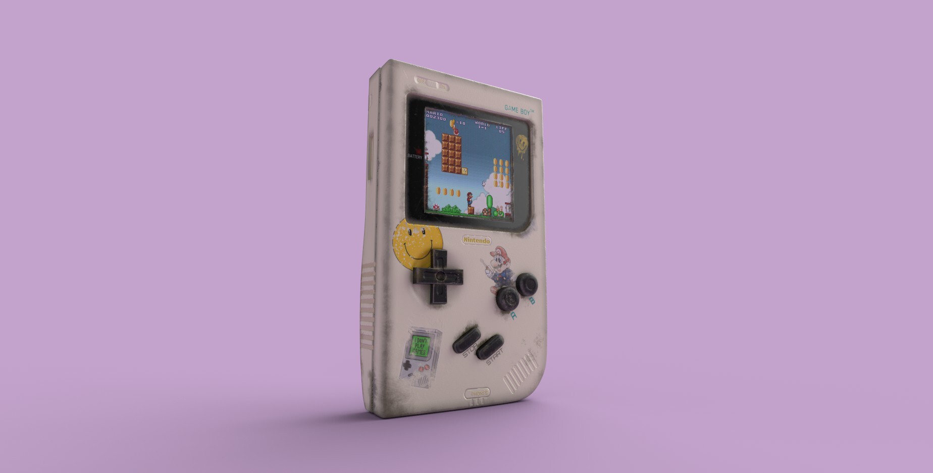 ArtStation - Realistic Gameboy
