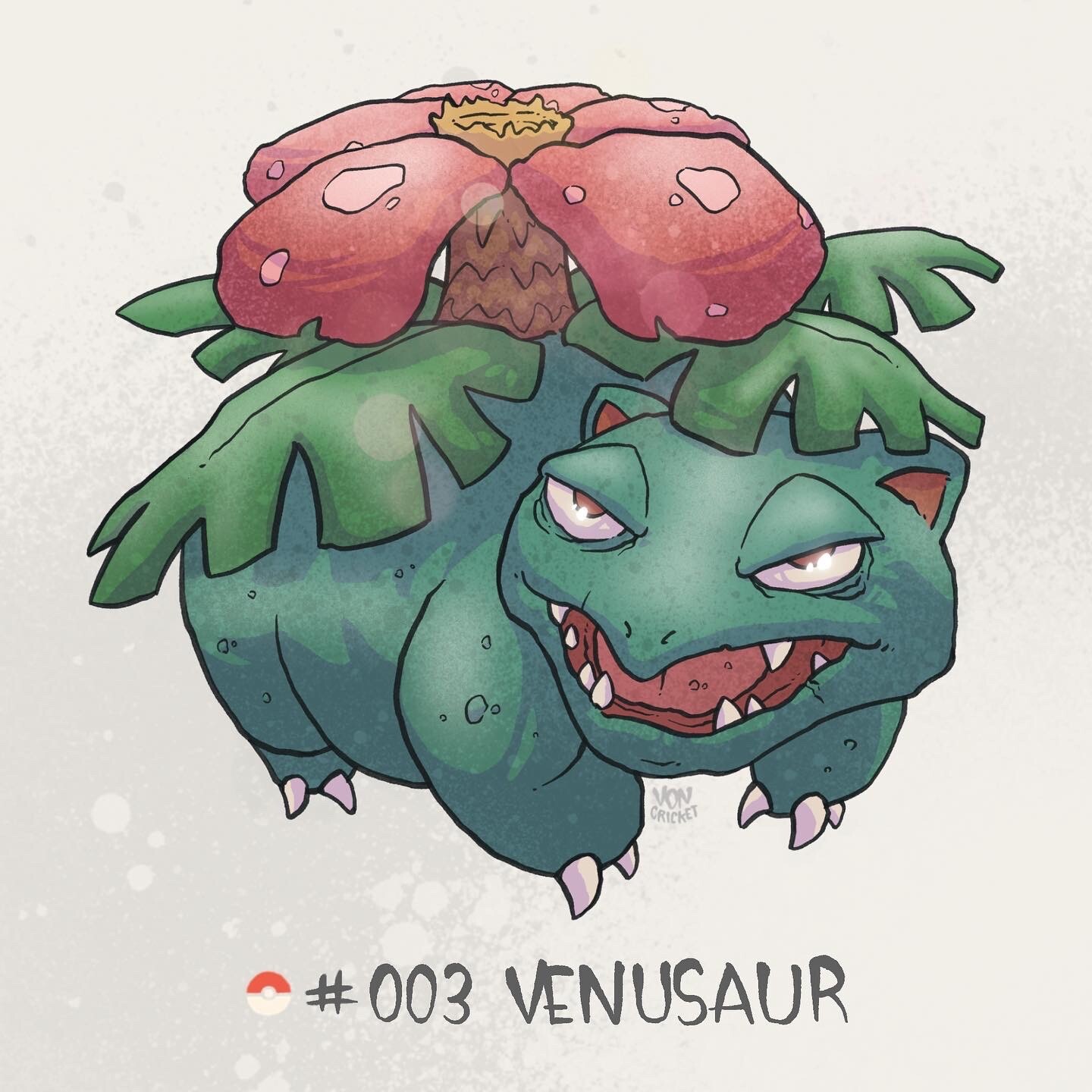 ArtStation - #003 Venusaur