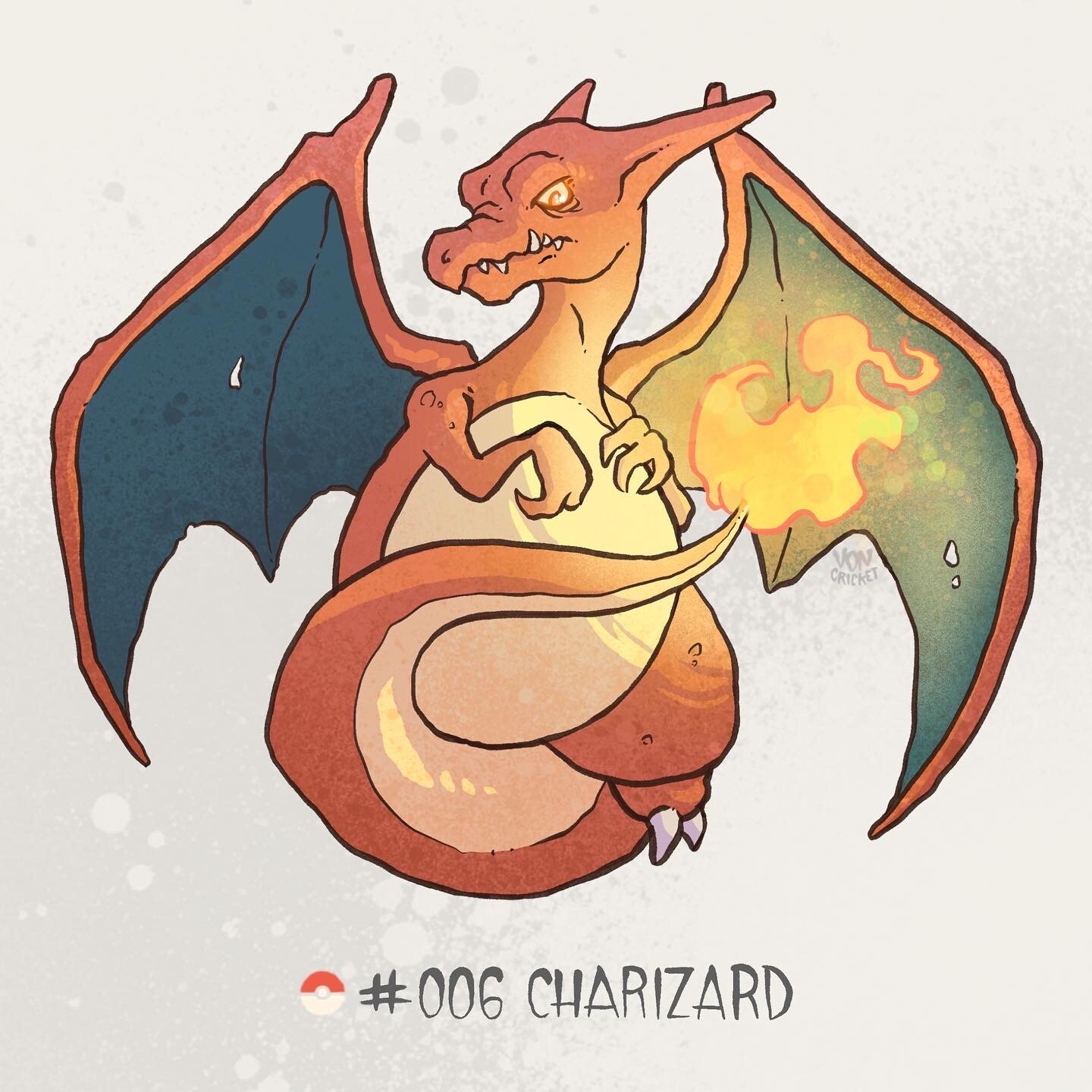 ArtStation - #006 Charizard