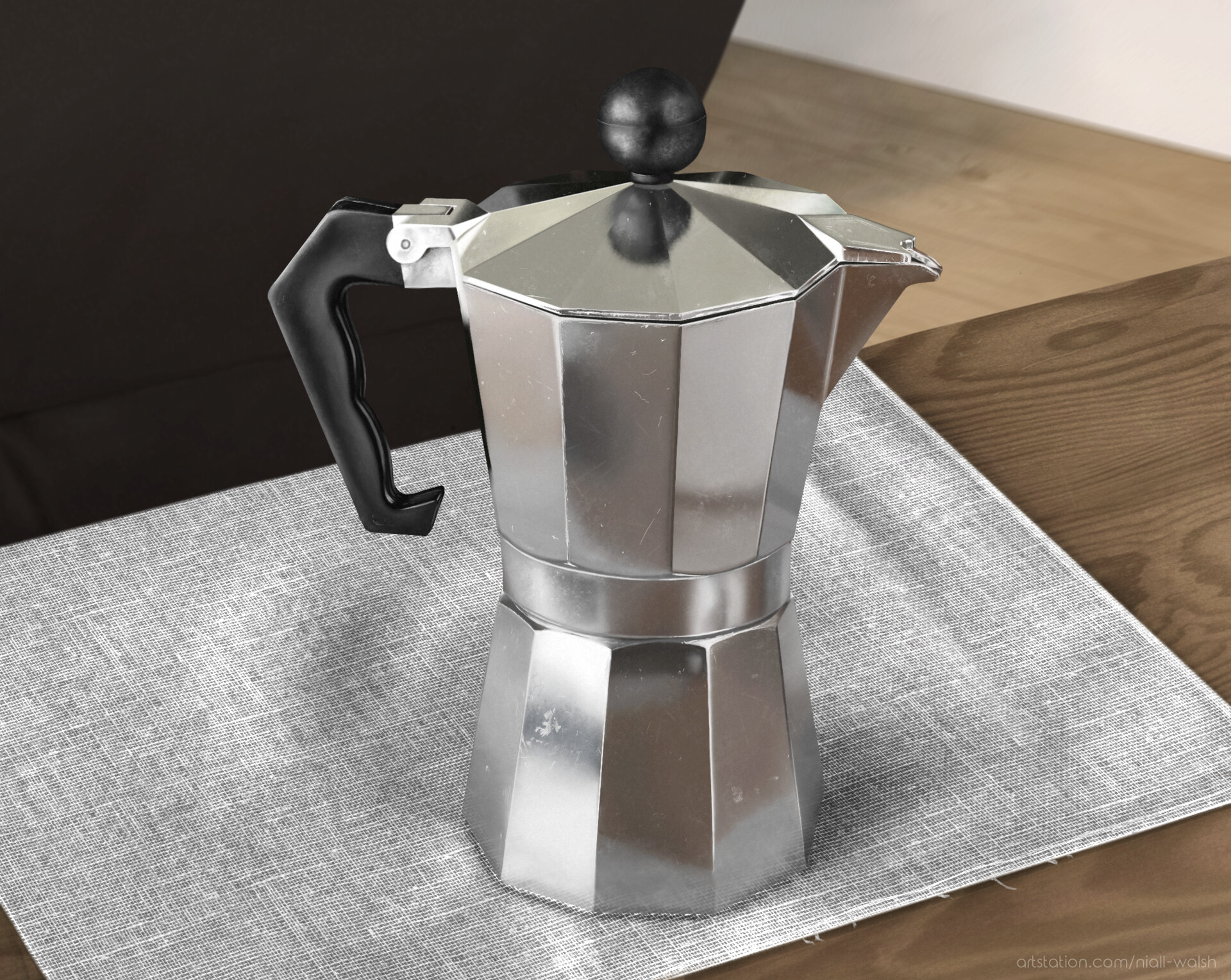 ArtStation - Still Life: Coffee Pot