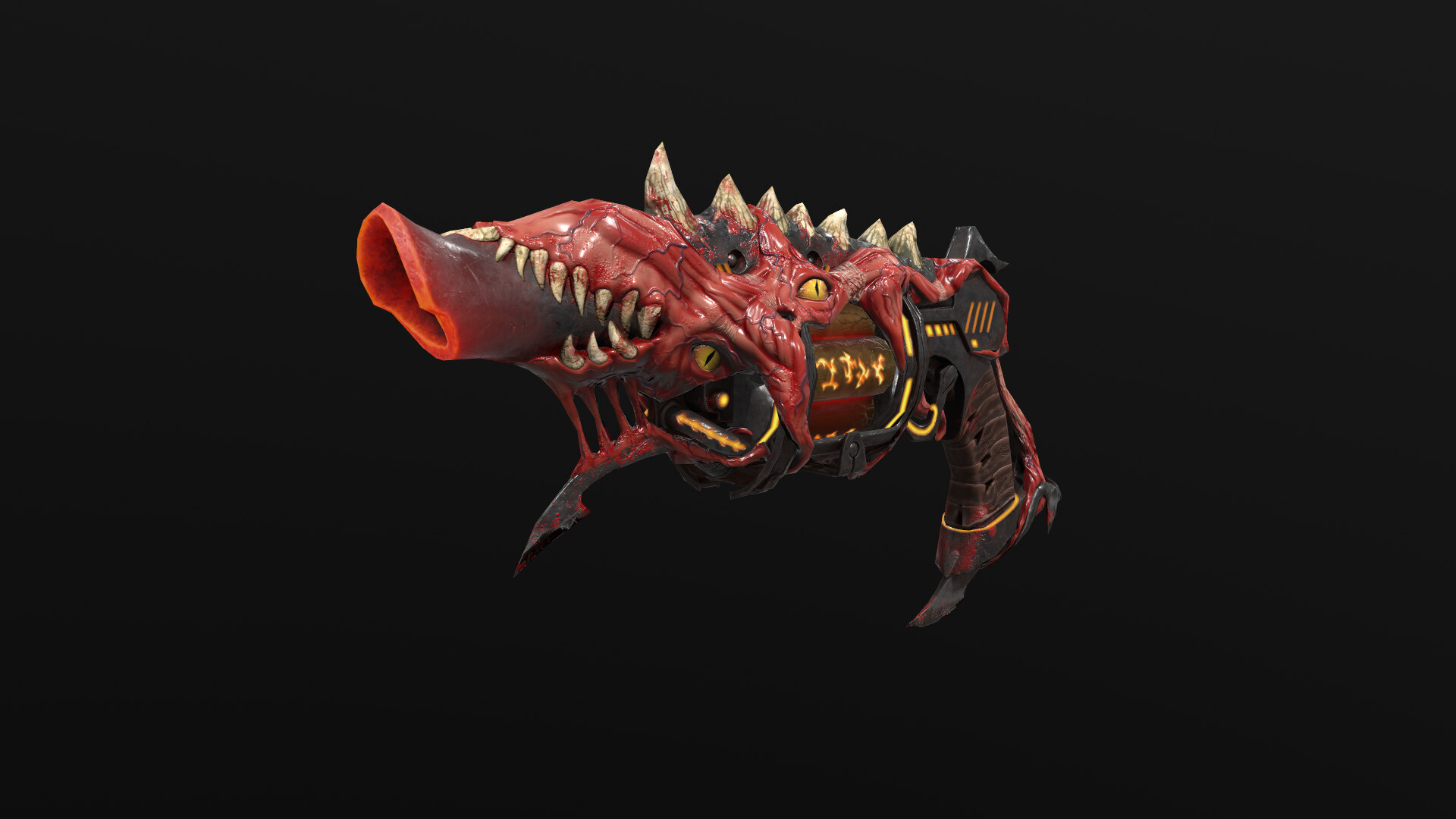 ArtStation - Hungry pistol (2018)