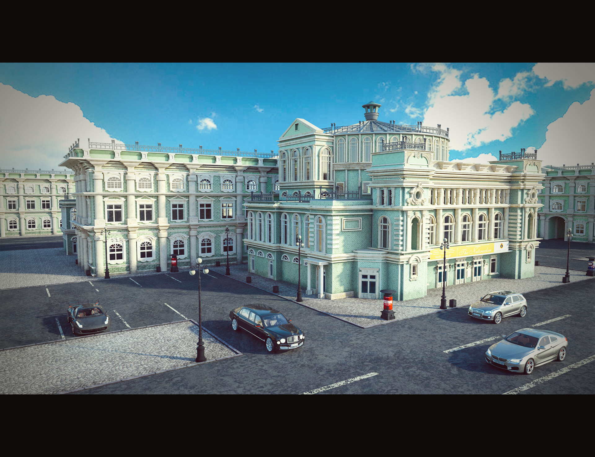 ArtStation - Historical Opera Building