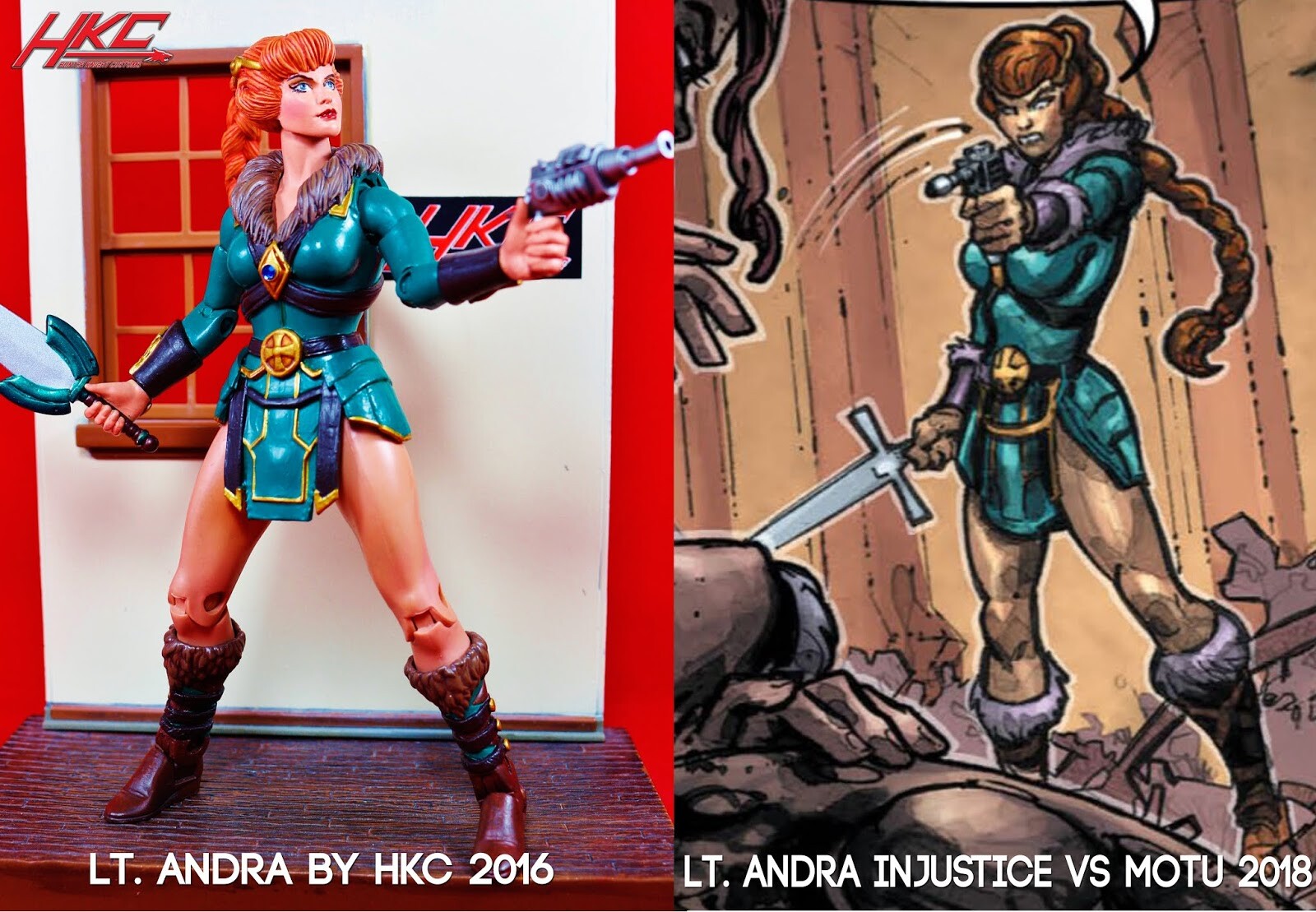 ArtStation - My Lieutenant Andra design in the Injustice vs Masters of ...