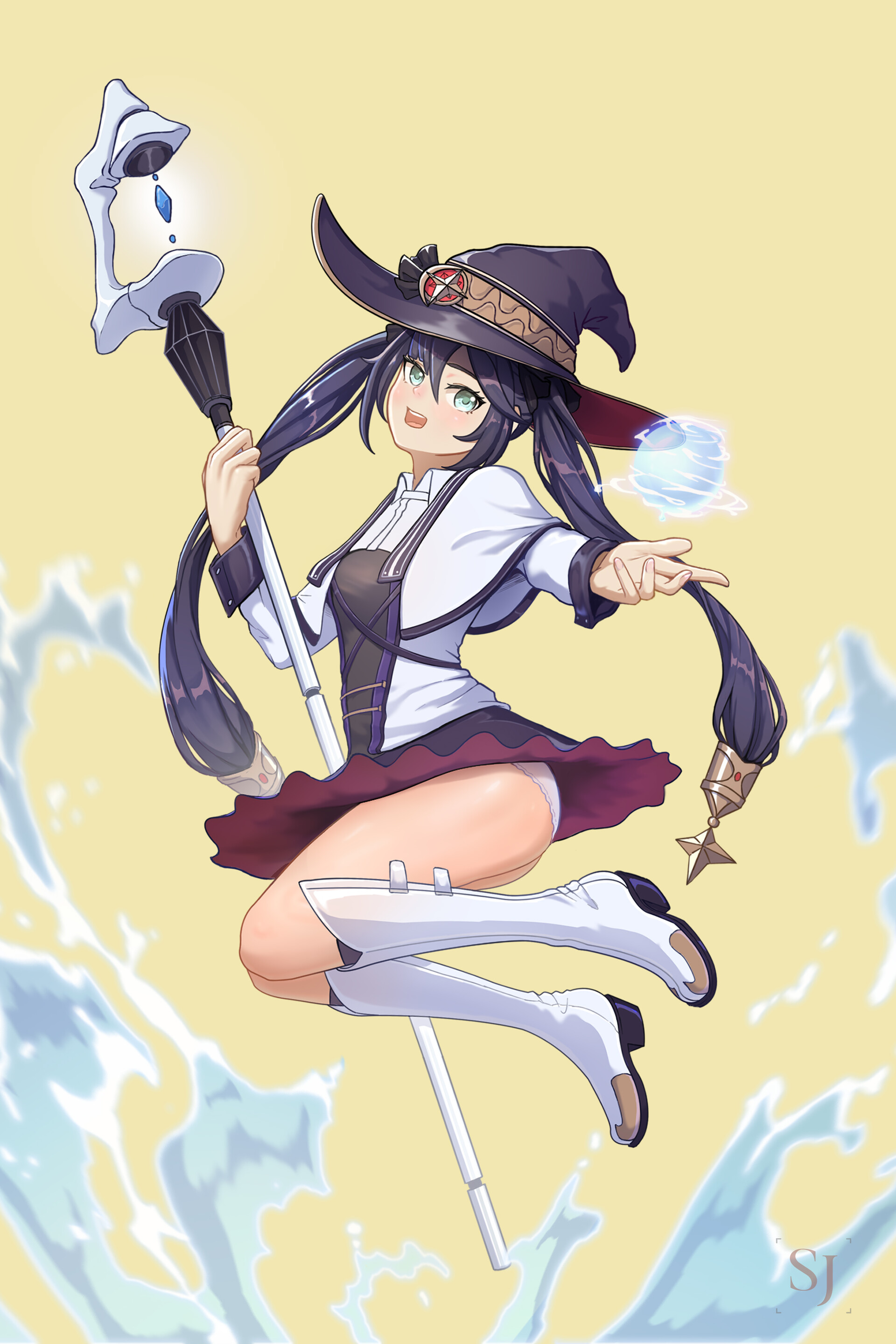 ArtStation - Mona x Roxy crossover