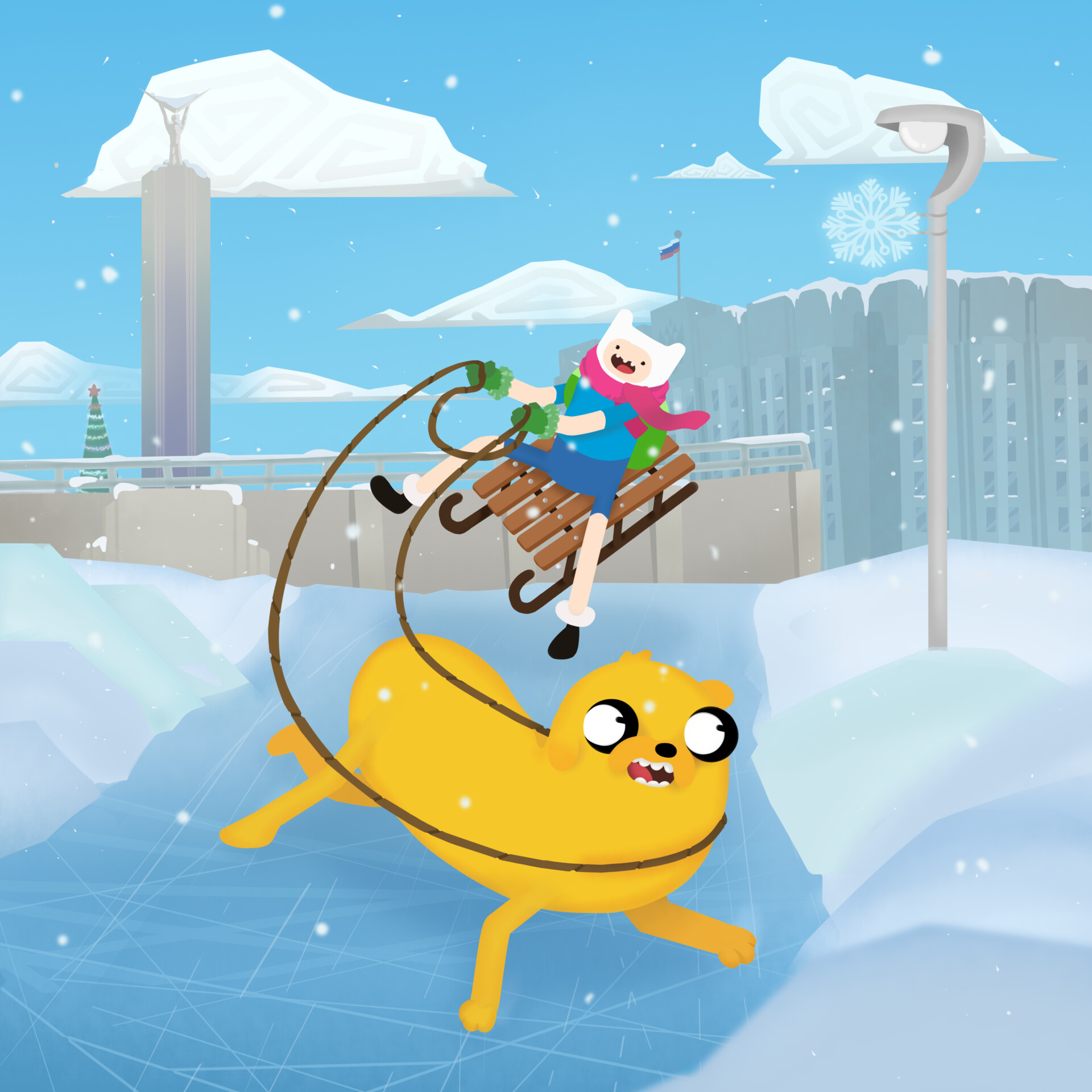 ArtStation - Adventure time illustration