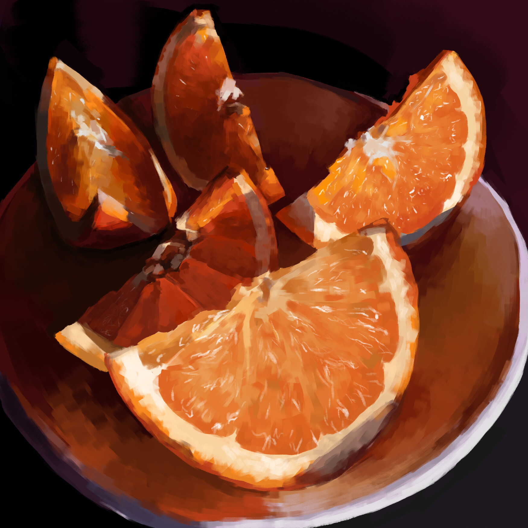 ArtStation - juicy oranges huh ;)
